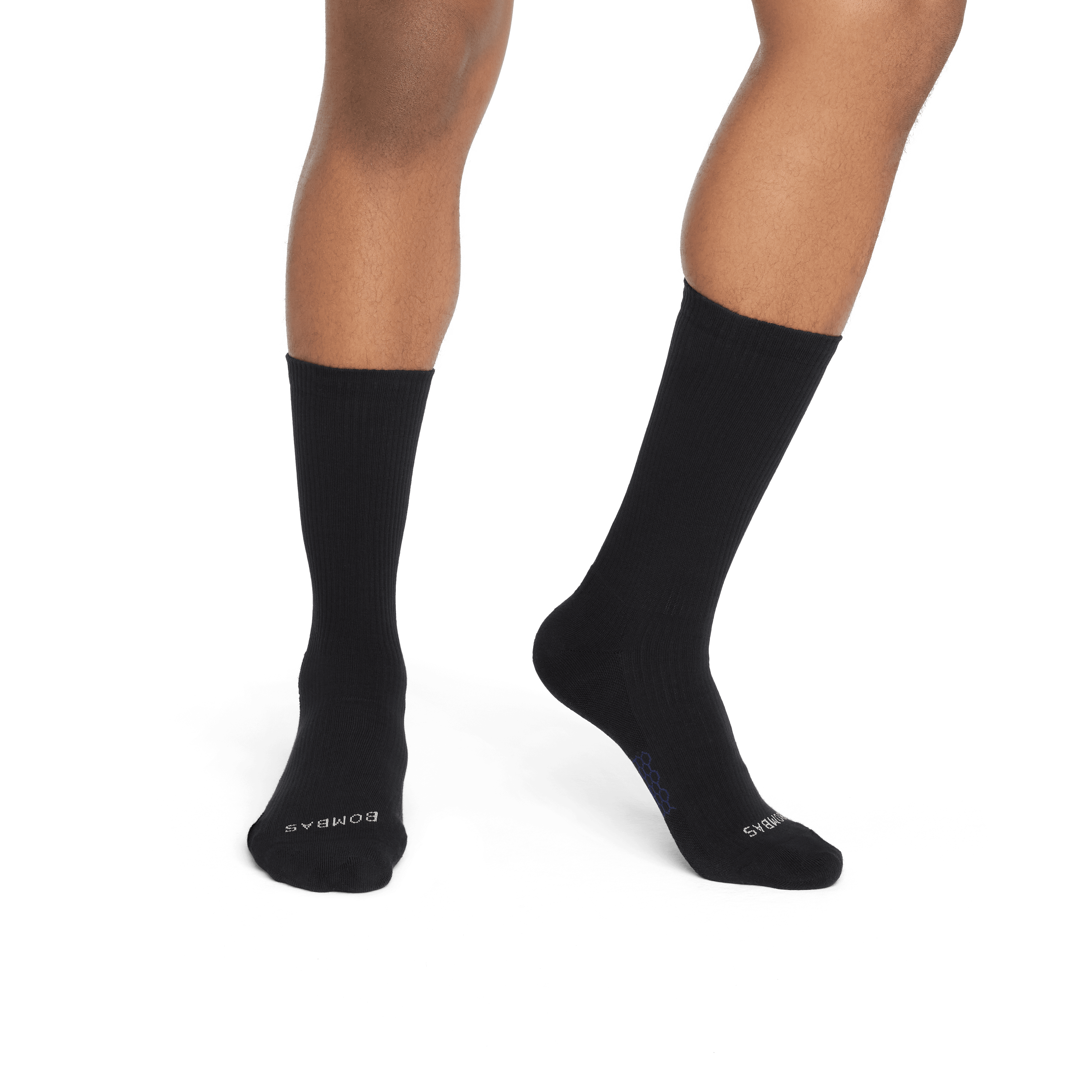 Men s Modern Rib Calf Sock 4 Pack Bombas