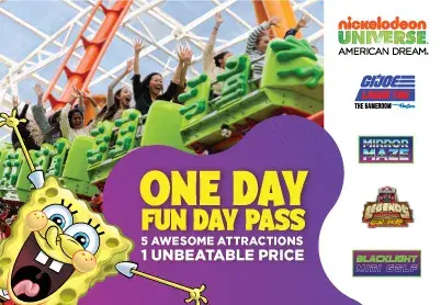 Nickelodeon Universe Theme Park - America's Largest Indoor Theme Park ...