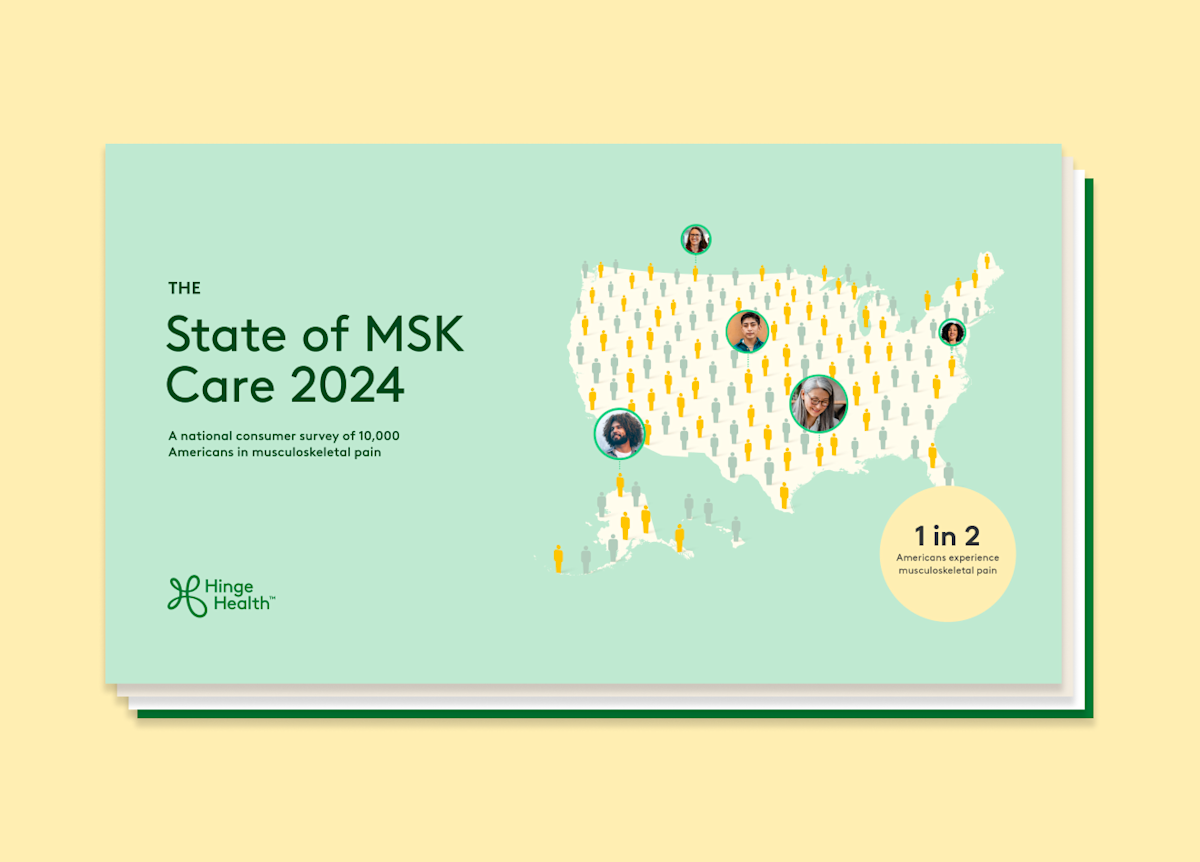Hinge Health State of MSK Care 2024: A Deep Dive into America’s Escalating Pain Crisis