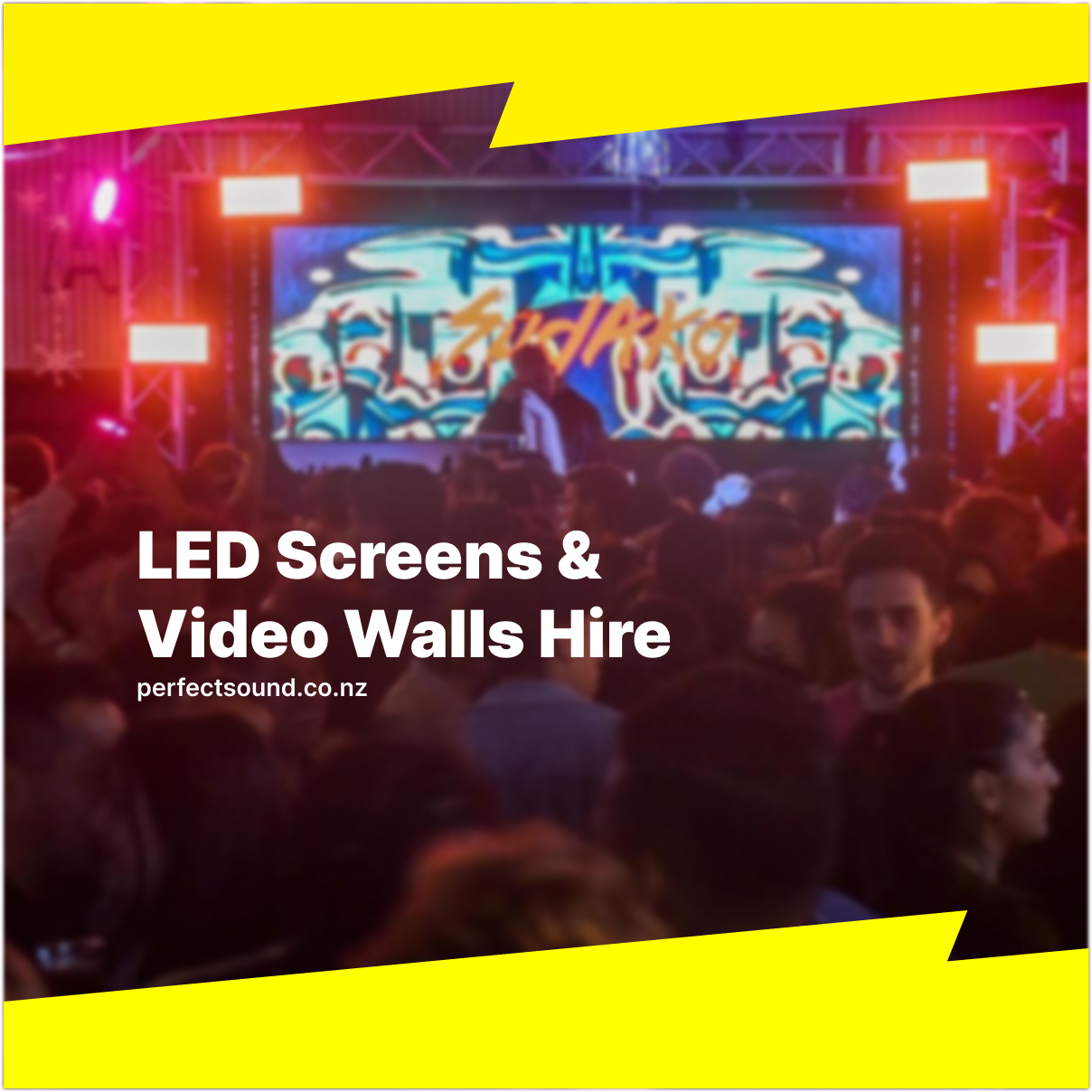 Perfect Sound Solutions - Led HD Screens & Video Walls Hire