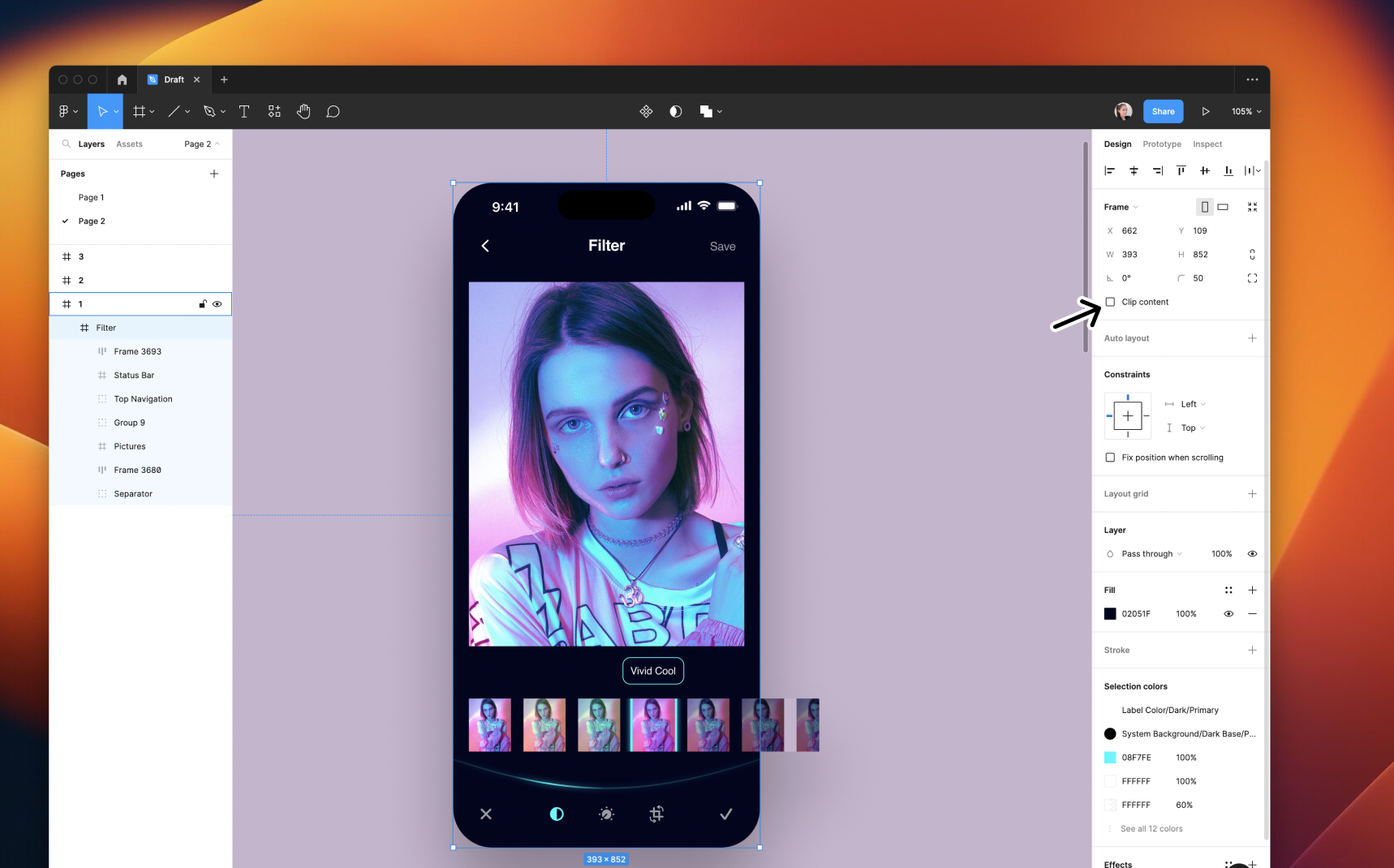 Prototype With Scrolling Content Figma Handbook Design Code