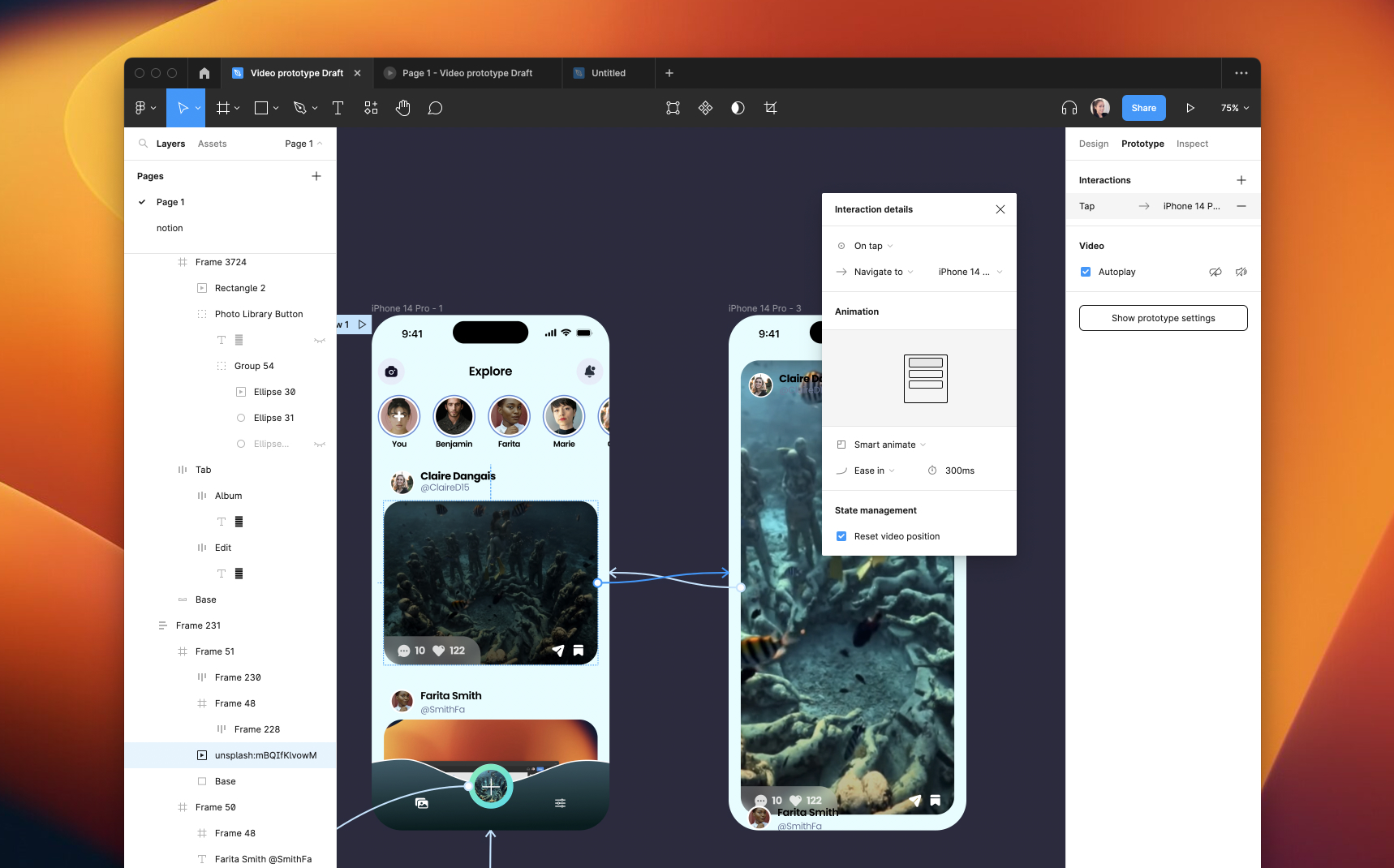 Video In Figma Prototype Figma Handbook Design Code