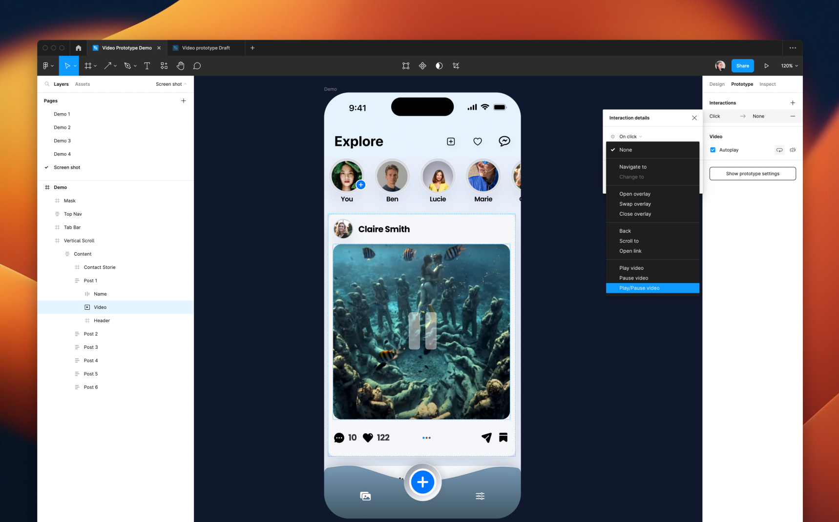 Video In Figma Prototype Figma Handbook Design Code