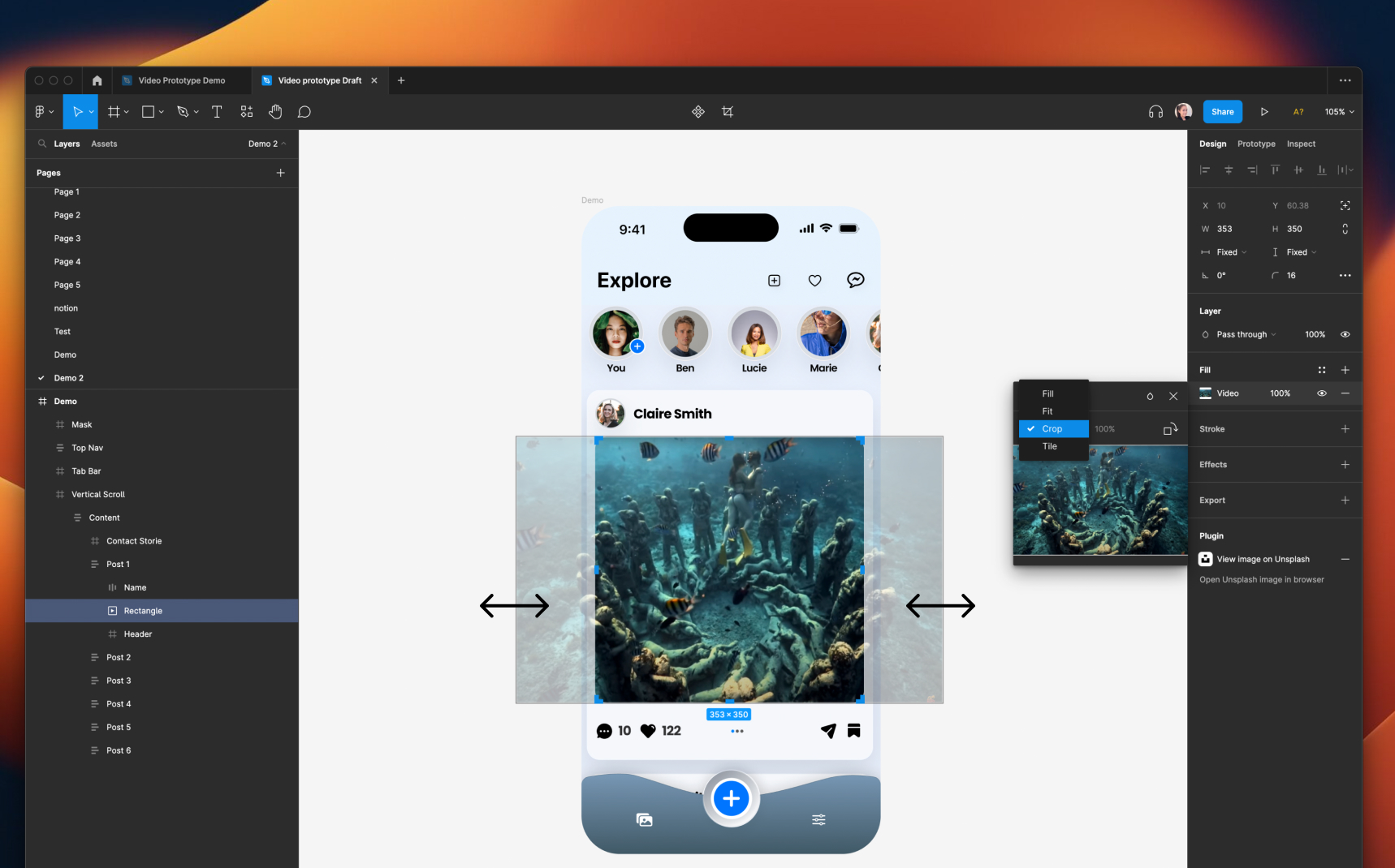 Video In Figma Prototype Figma Handbook Design Code