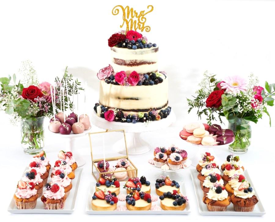 Individuelle Candy Bar zur Hochzeit