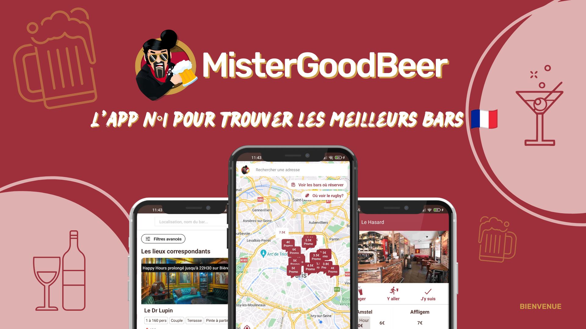 Schlouk Map évolue : MisterGoodBeer reprend et développe l’expérience des bons plans bars ...