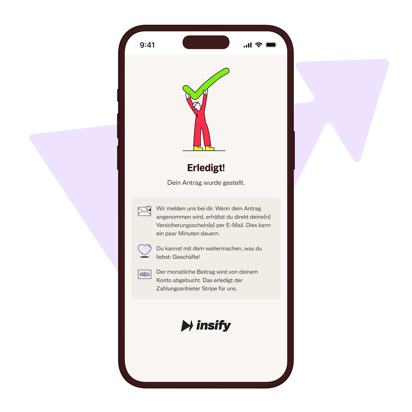 Über Insify: Direkte und einfache Versicherungen 100% online