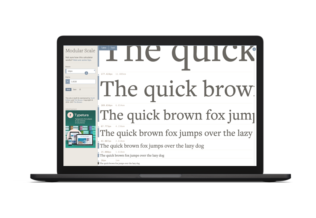 The importance of modular scale | Effect Digital