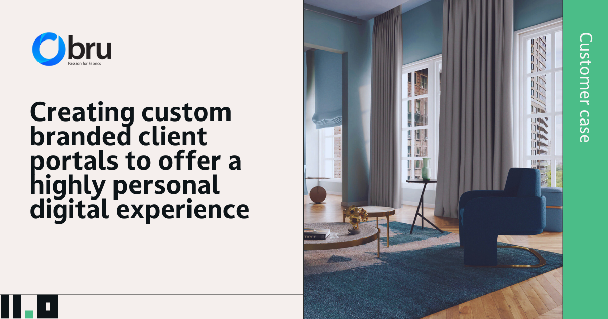 BRU Textiles' new headless fabric selection portal