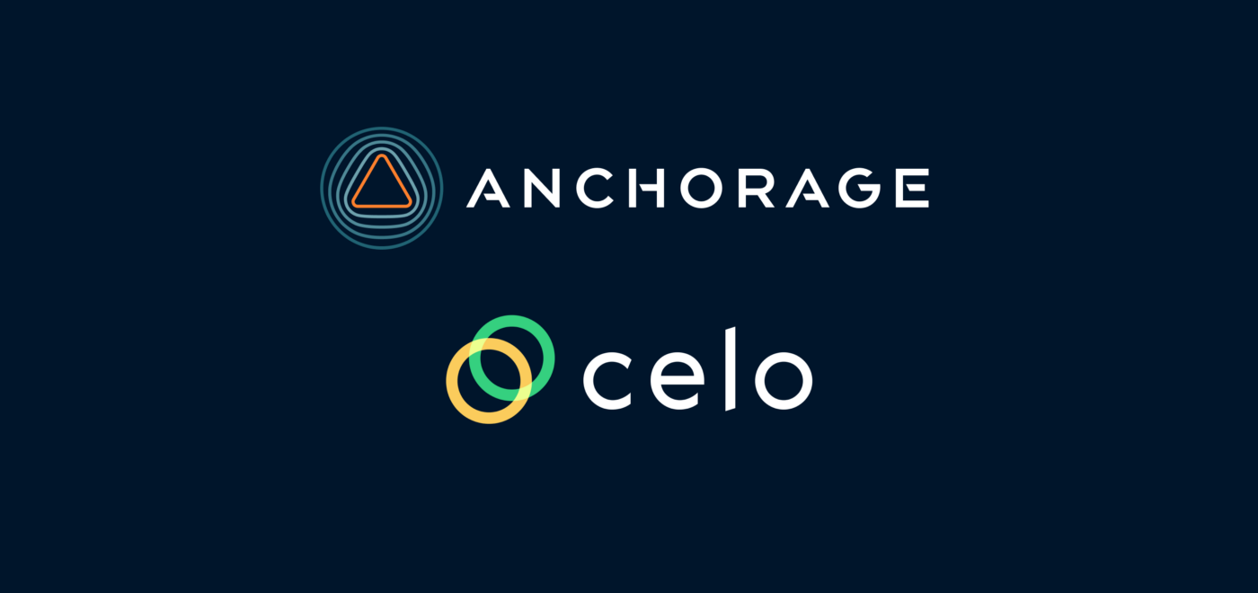 Anchorage to Support Celo Launch as a Preferred Custody Provider