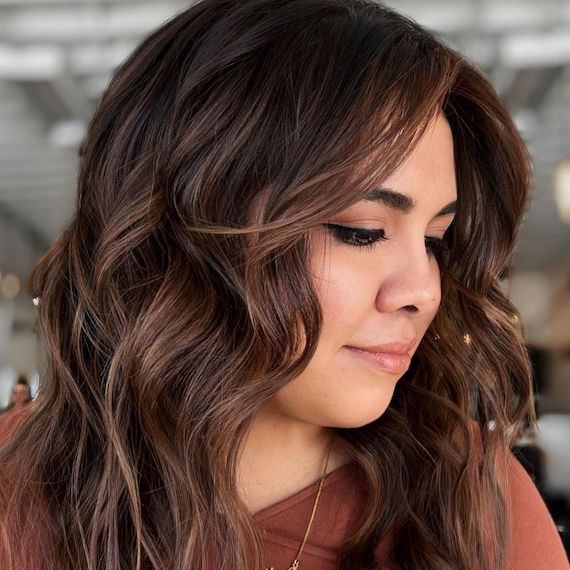 Natural Dark Brown Hair With Highlights Top Brown Hair Colour