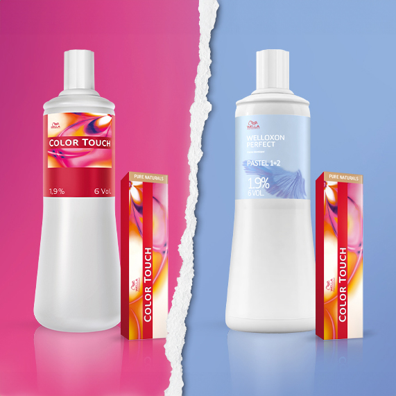 Color Touch + Welloxon Perfect Pastel Developer | Wellastore