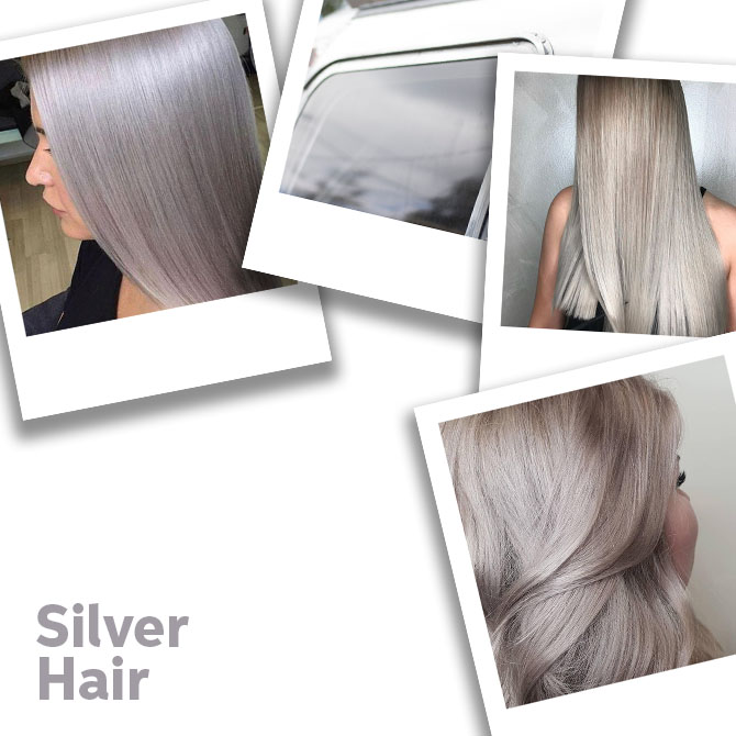 Silver Hair Color Ideas And Formulas | Wellastore