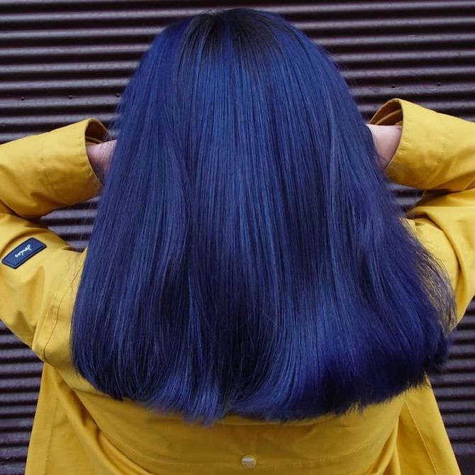 5 Navy Blue Hair Formulas We Can’t Stop Staring At | Wellastore