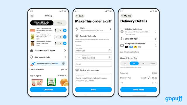Gopuff Introduces New Features Offering Greater Flexibility, More ...
