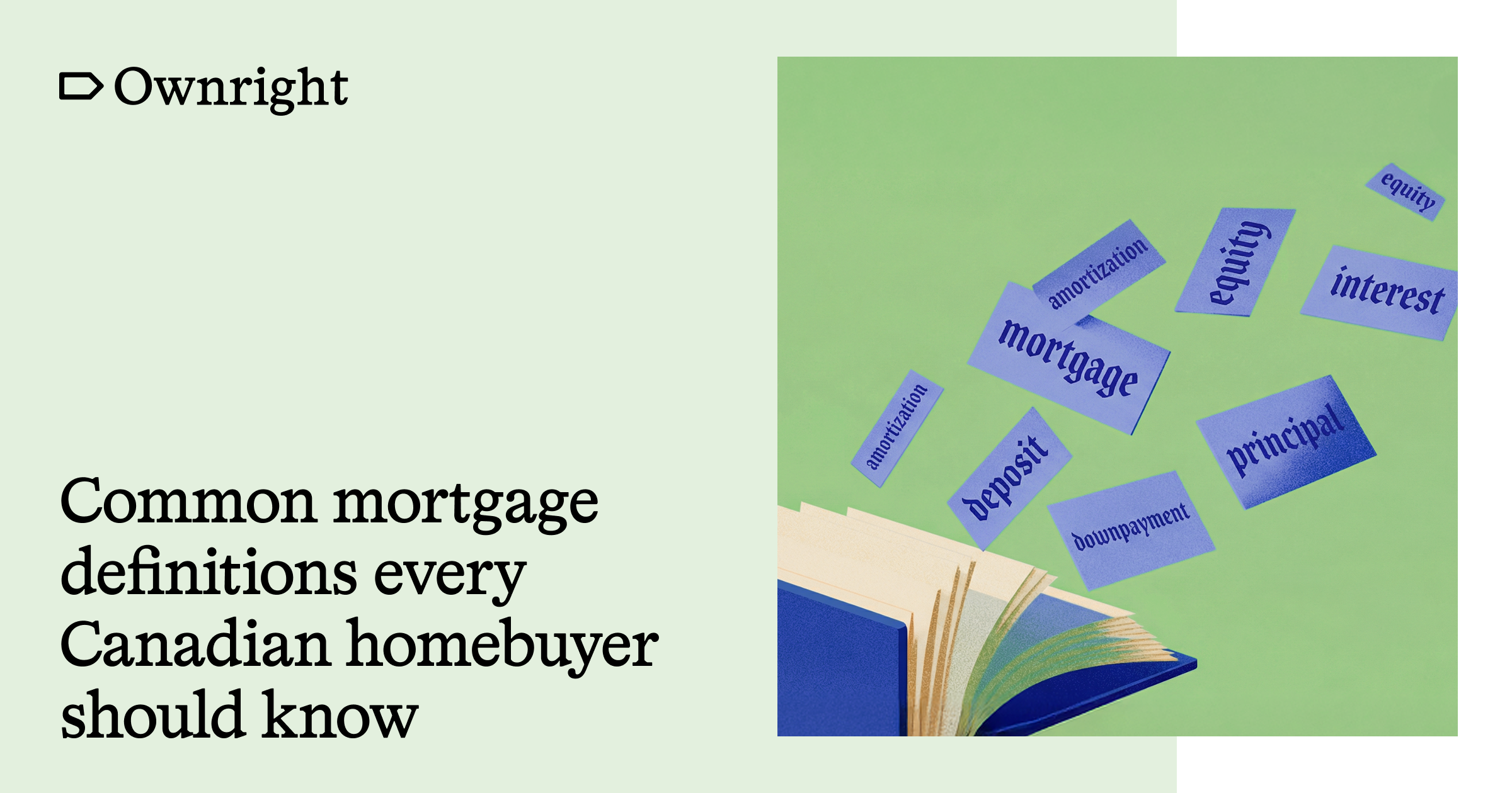 Common mortgage definitions every Canadian homebuyer should know ...