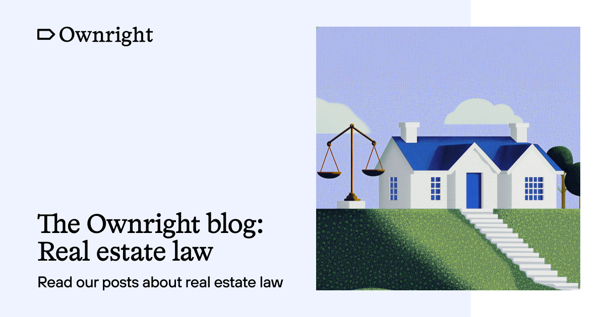 Real estate law