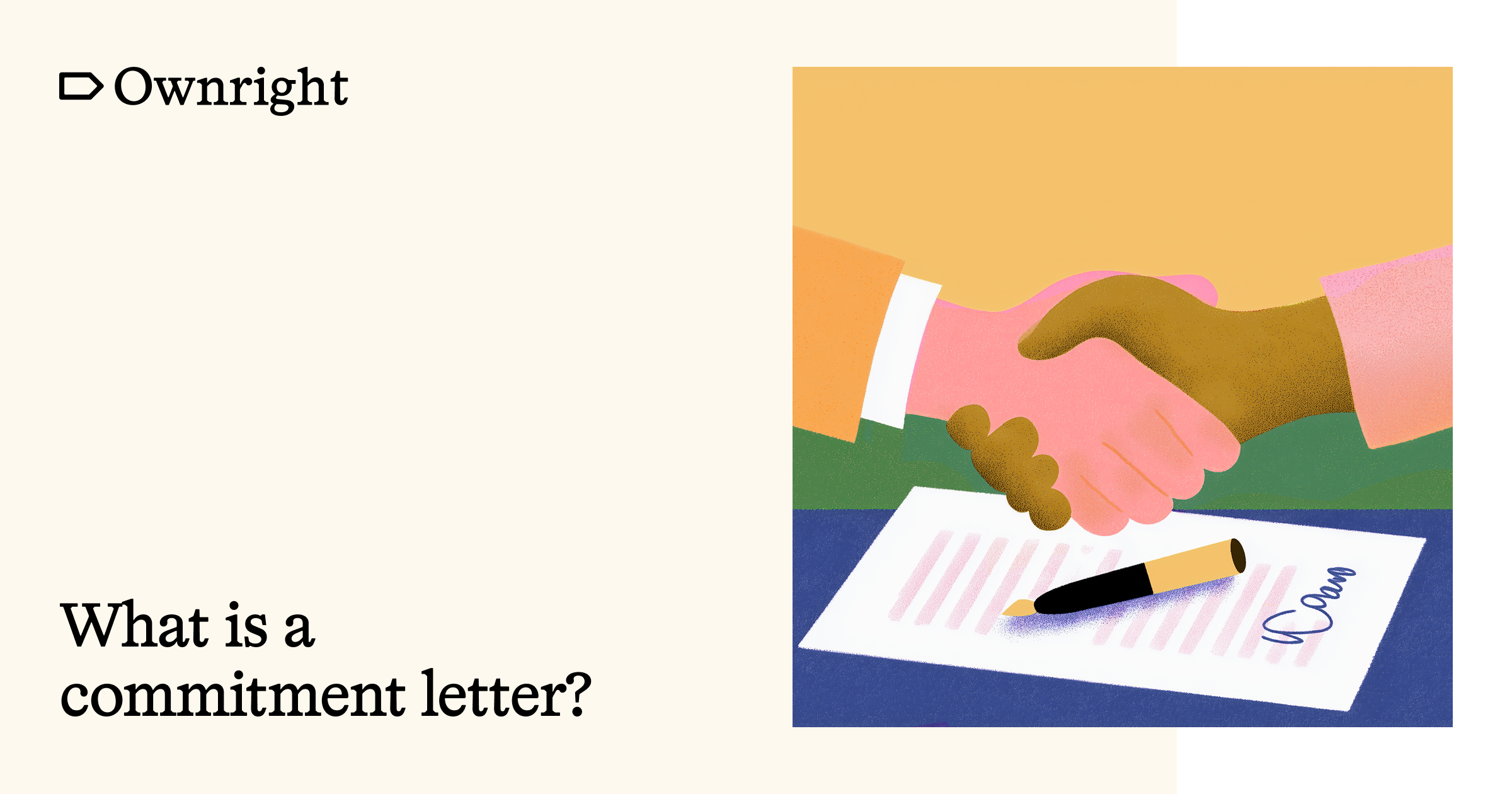 What is a commitment letter? | Ownright Blog