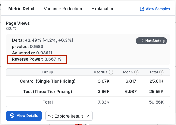 🔌 Reverse Power | Statsig Product Updates