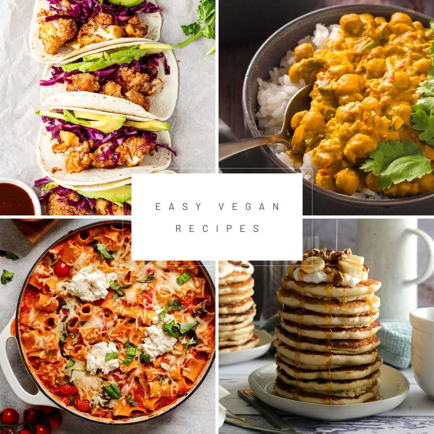 50+ Easy Vegan Recipes for Beginners | Steph Sunshine