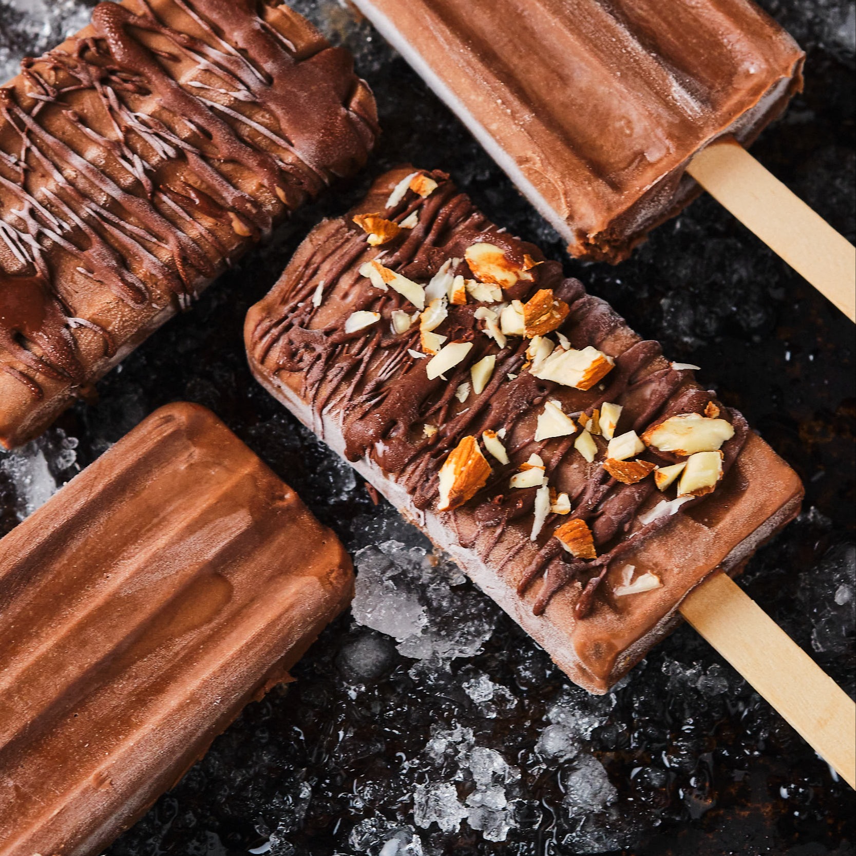 Creamy Chocolate Popsicles (Dairy-free) | Steph Sunshine