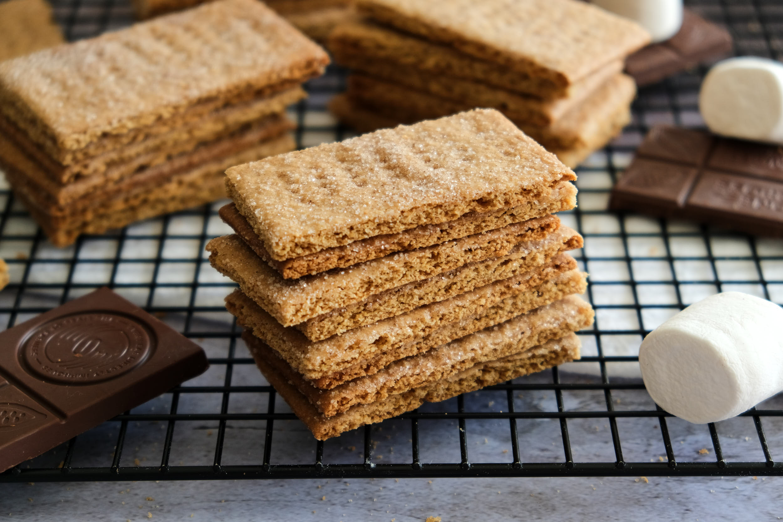 Vegan Graham Crackers | Steph Sunshine