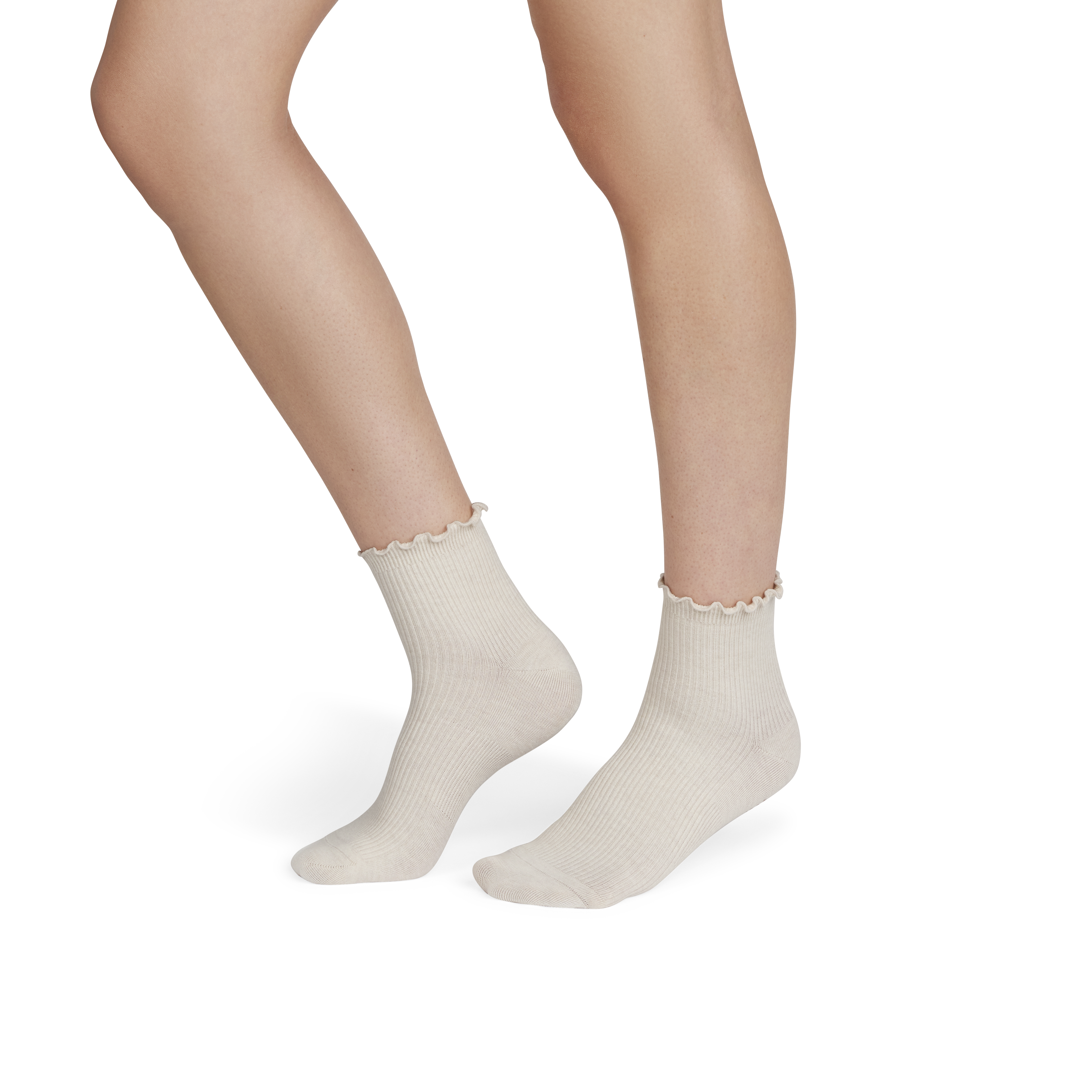 Women's Ruffle Rib Quarter Socks - Bombas