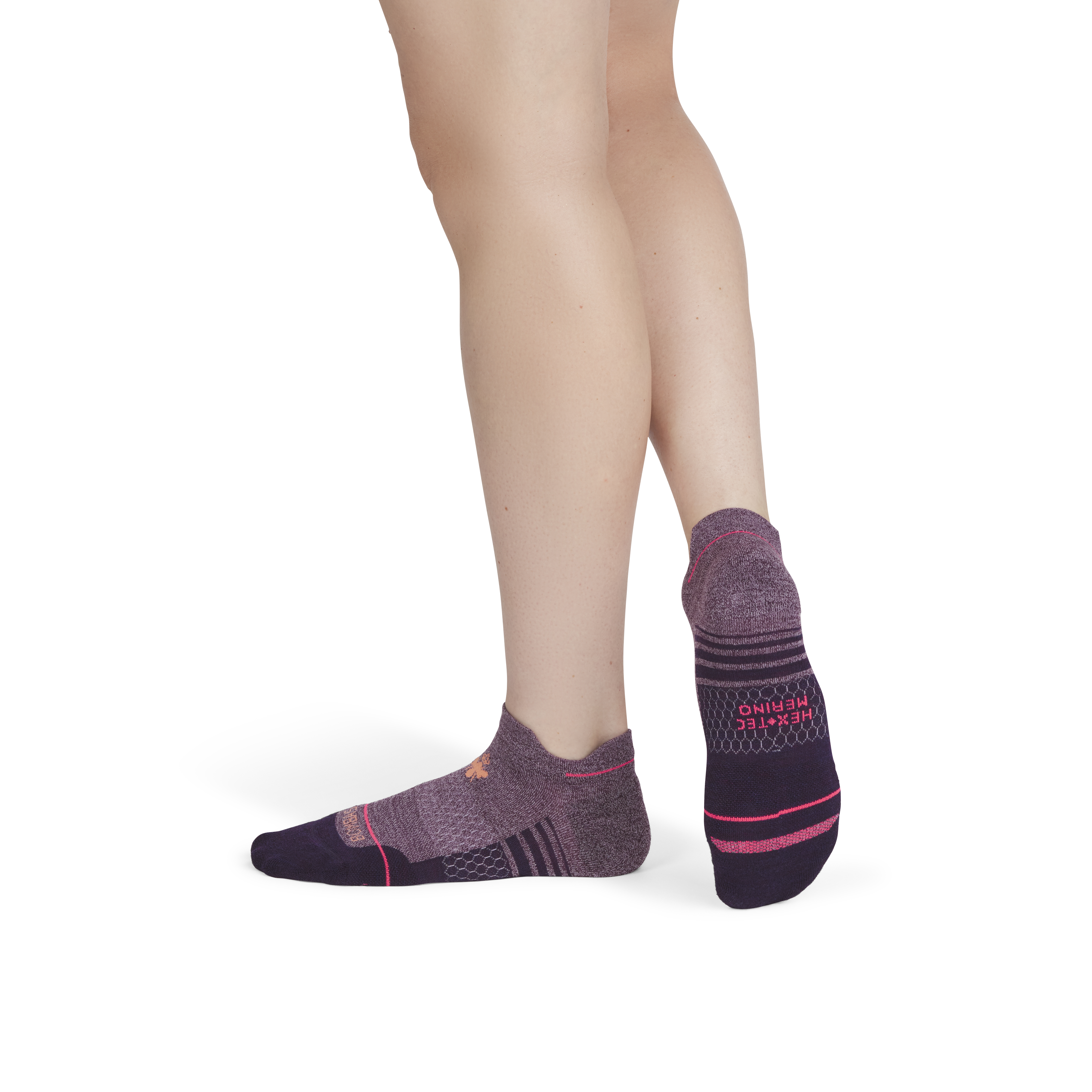 Women's Merino Wool Blend Run Ankle Sock 3-Pack - Bombas