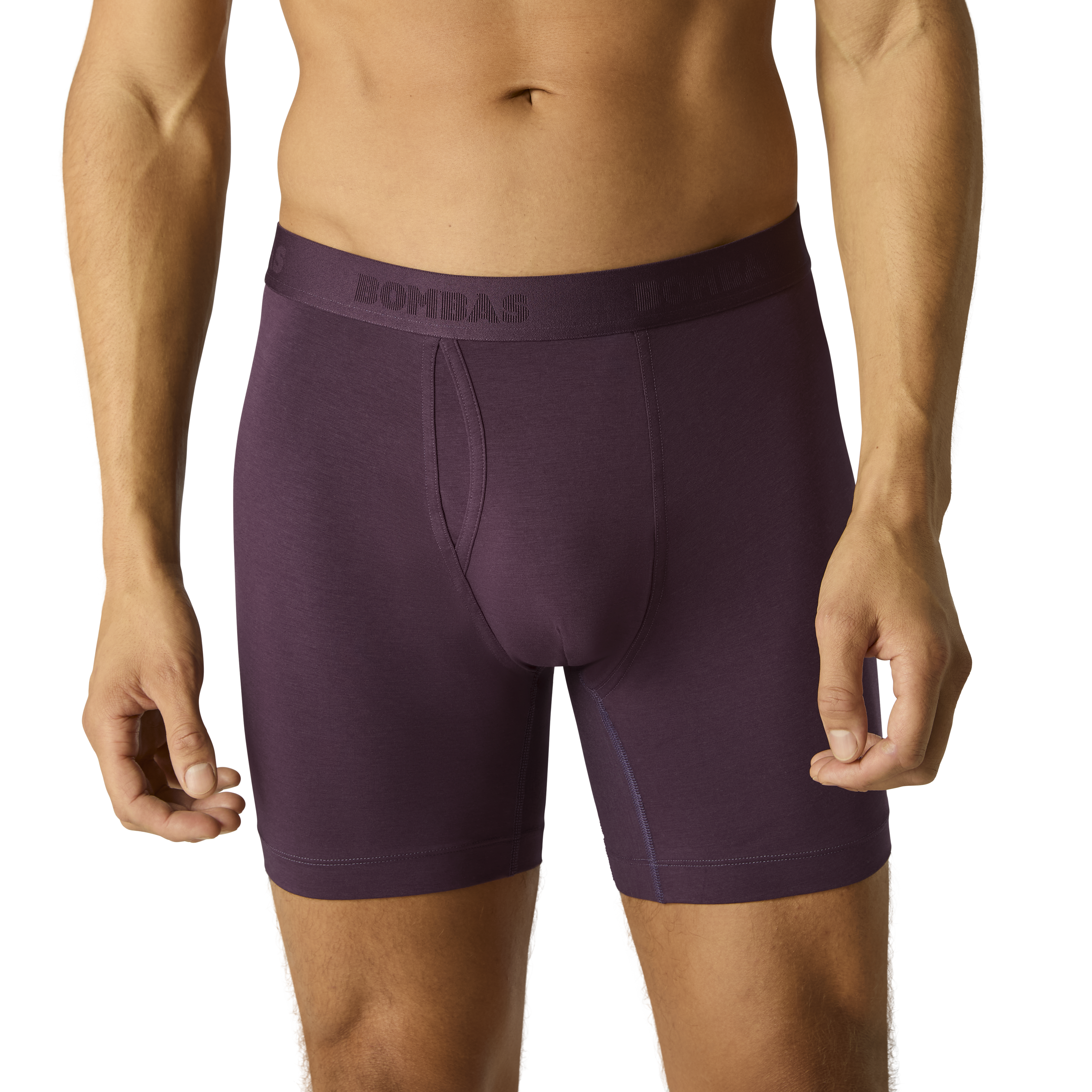 Men's Cotton Modal Blend Boxer Brief 6" 3-Pack - Bombas
