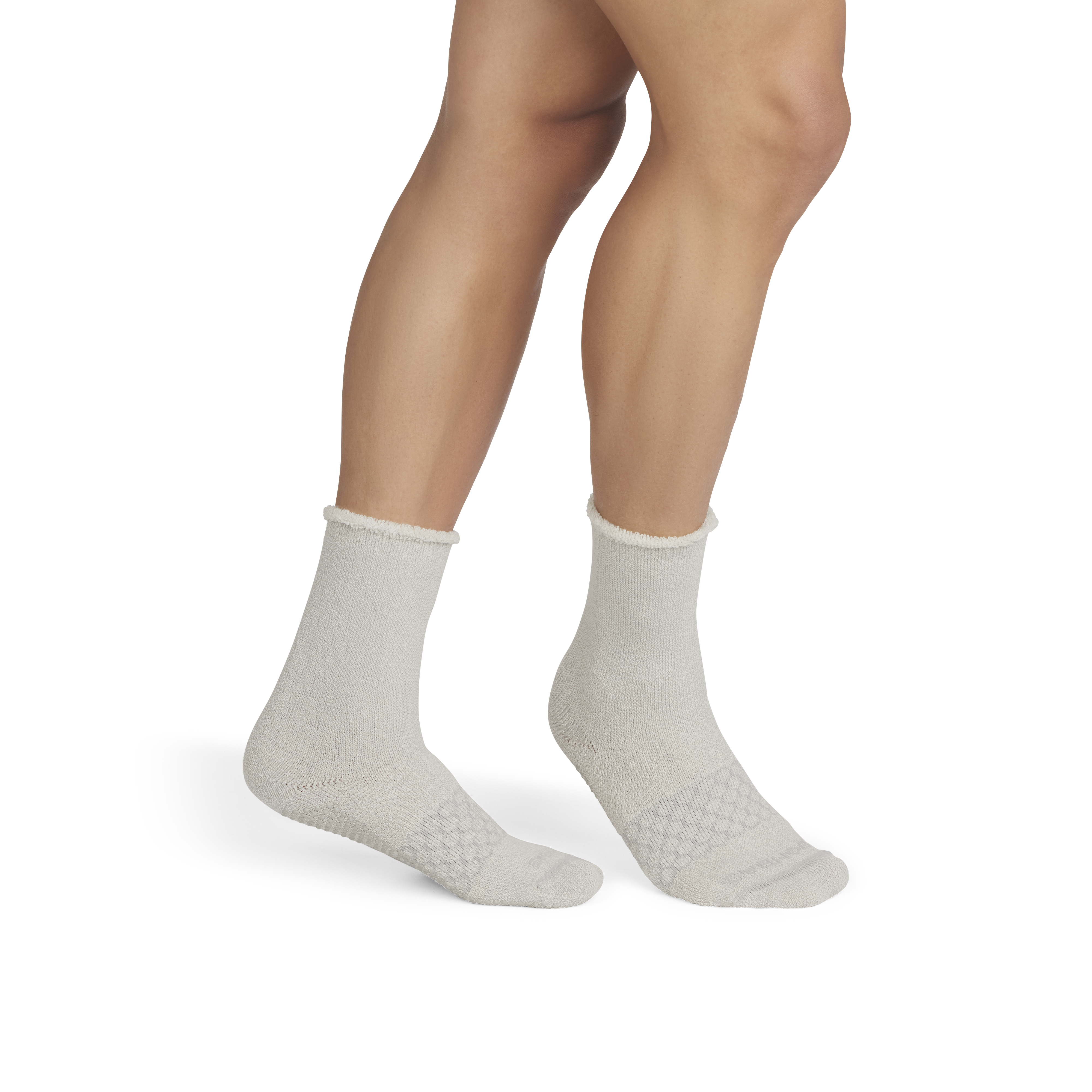 Men’s Roll-Top Merino Blend Gripper House Sock - Bombas