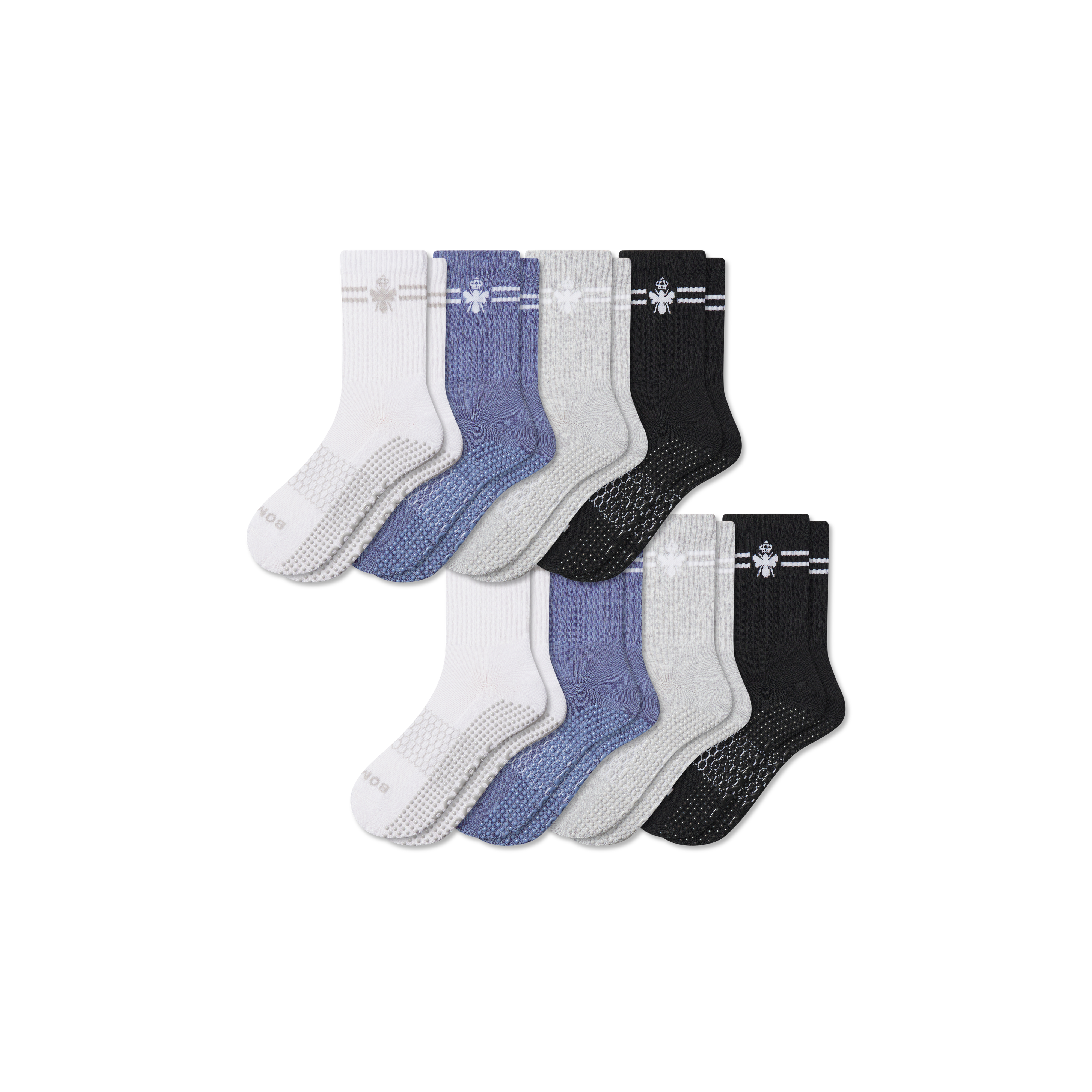 Women's Grippers Half Calf Sock 8-Pack - Bombas
