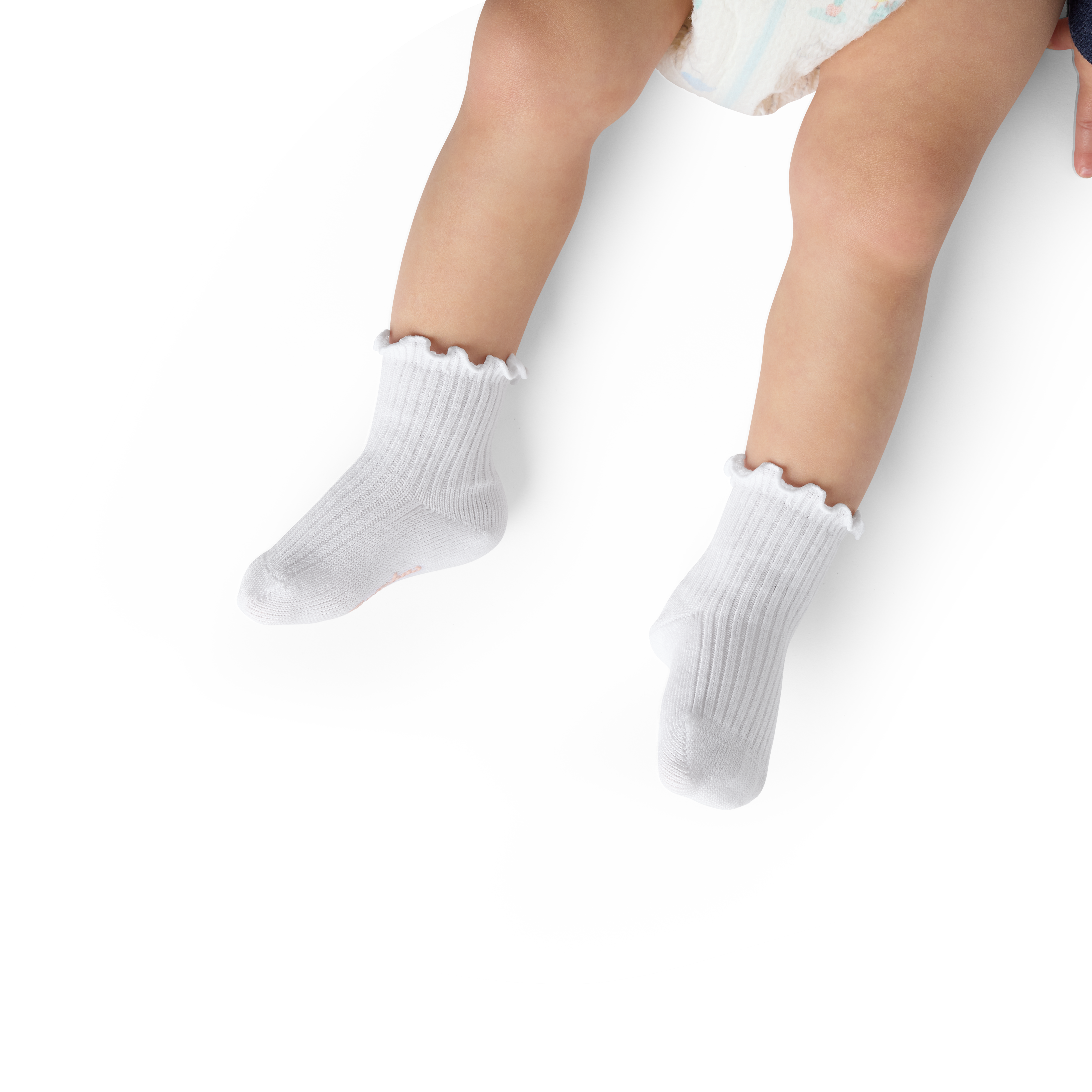 Baby Ruffle Rib Calf Sock 4-Pack (6-12 Months) - Bombas