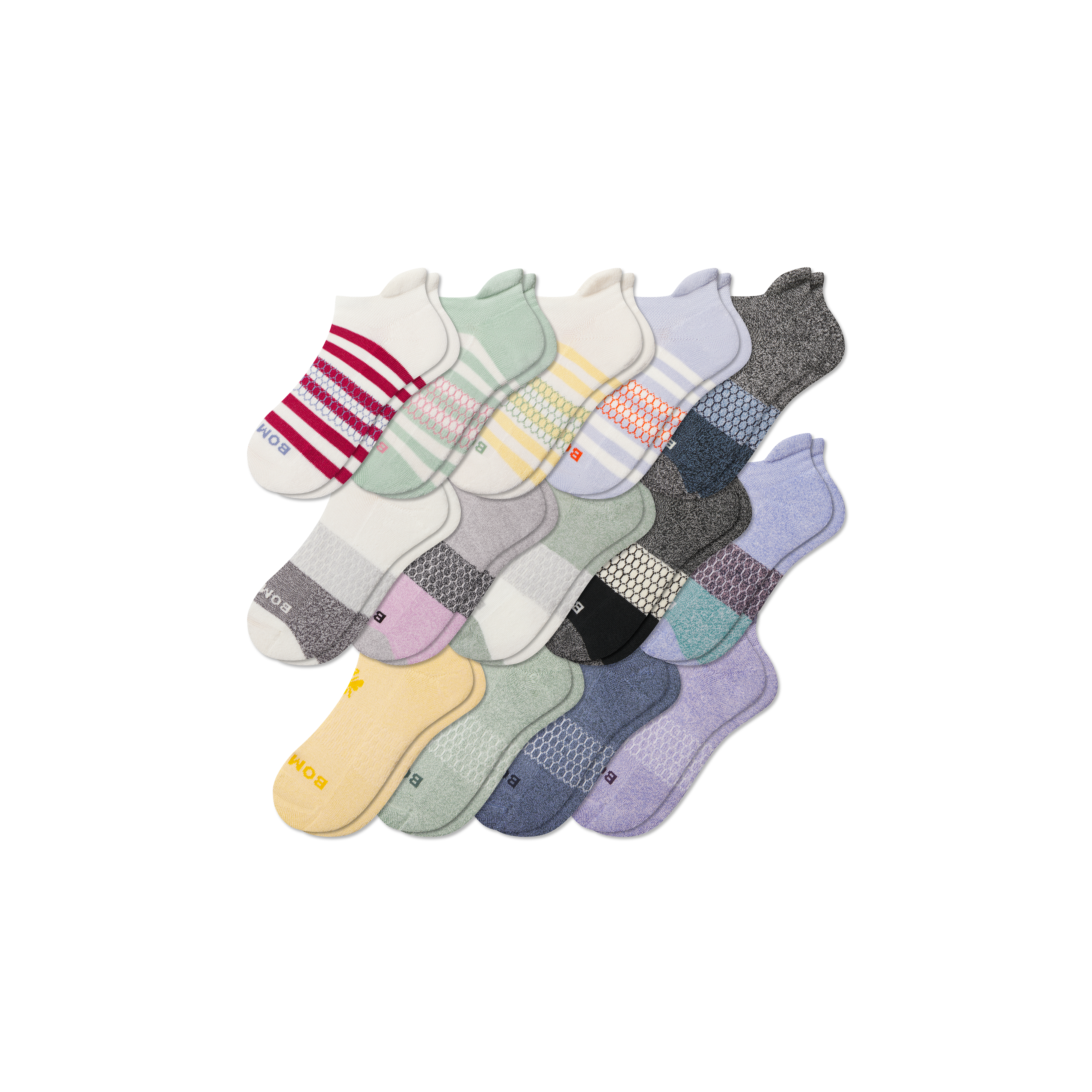 Youth Ankle Sock 14-Pack - Bombas