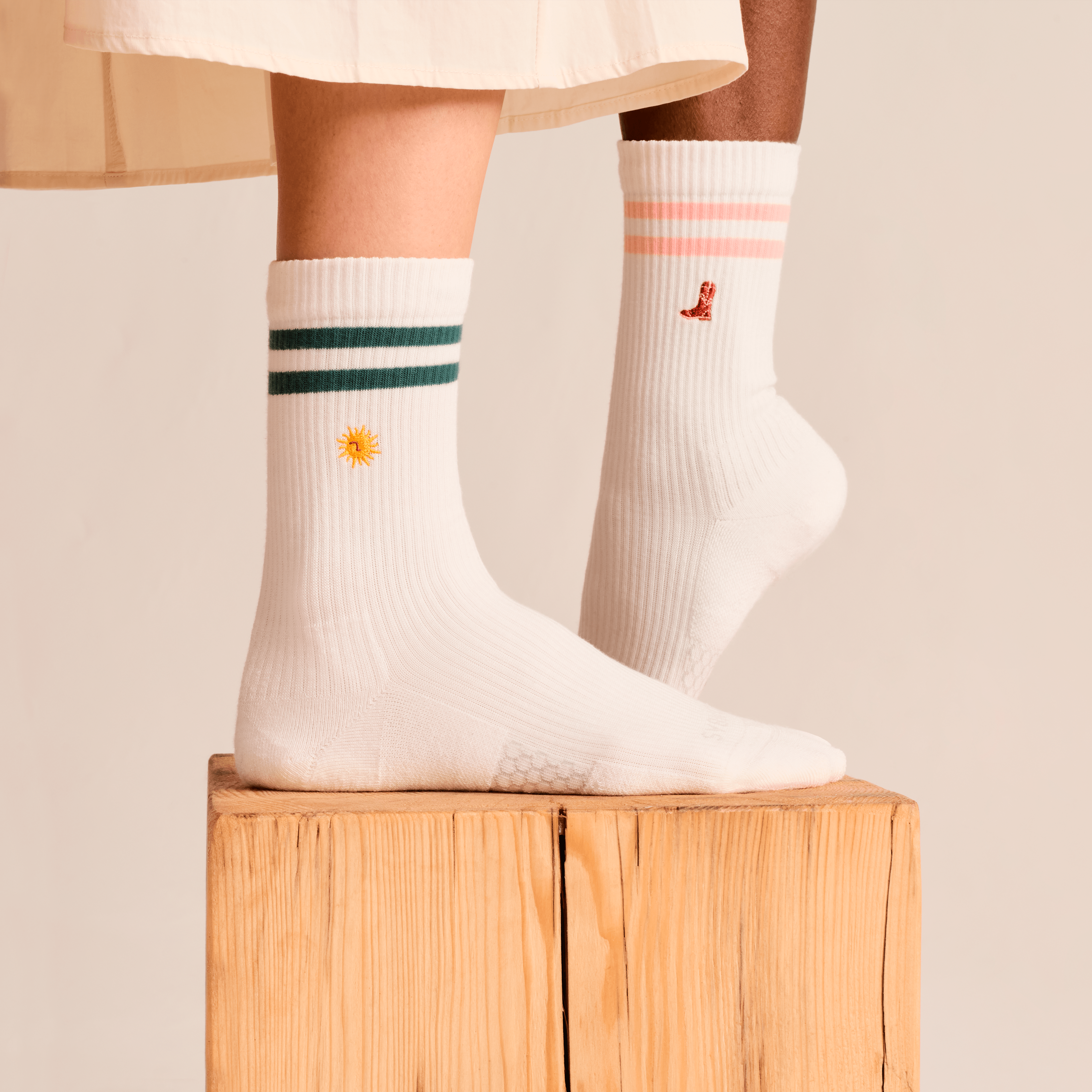Women’s Modern Rib Rodeo Half Calf Sock 4-Pack - Bombas