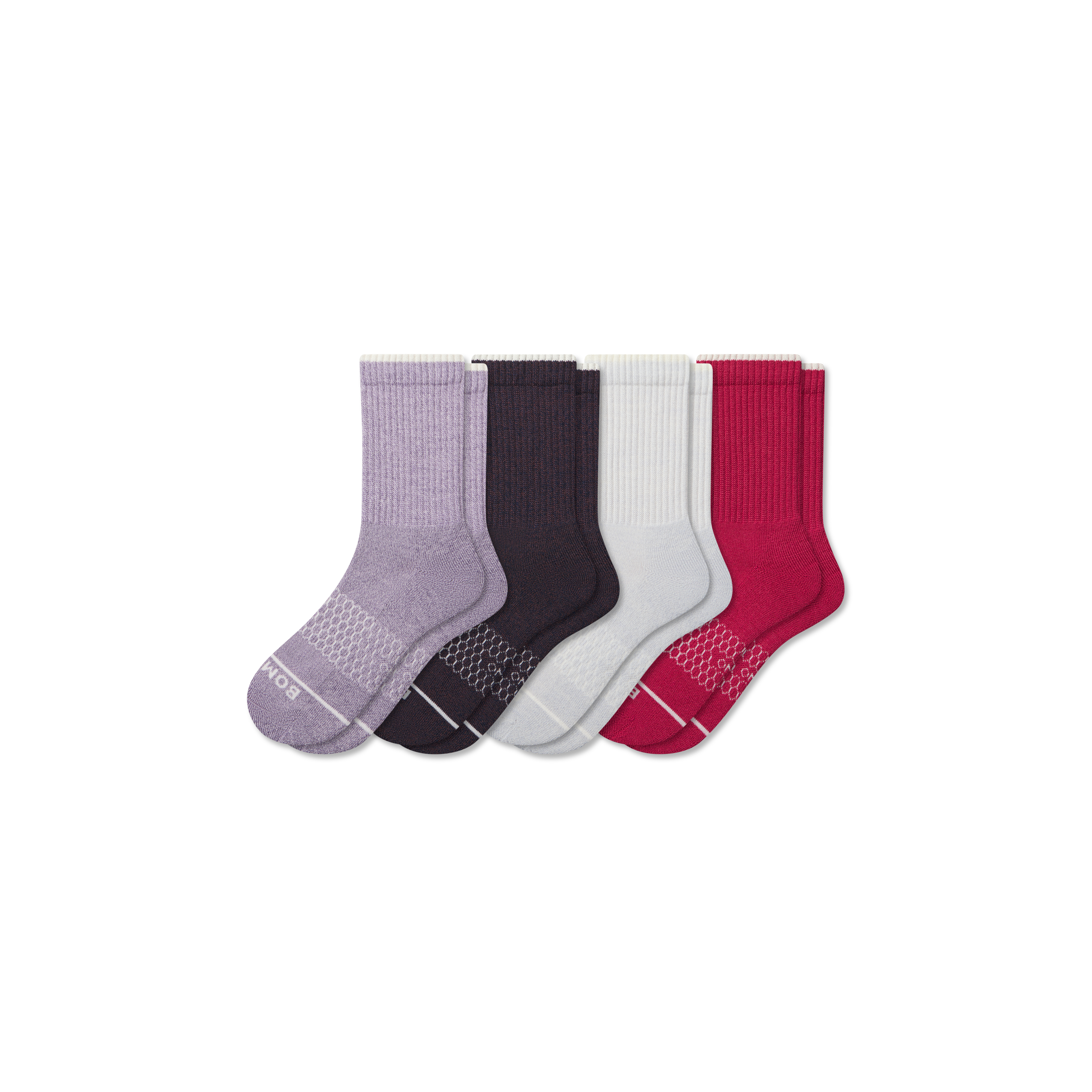 Women's Merino Wool Blend Half Calf Sock 4-Pack - Bombas
