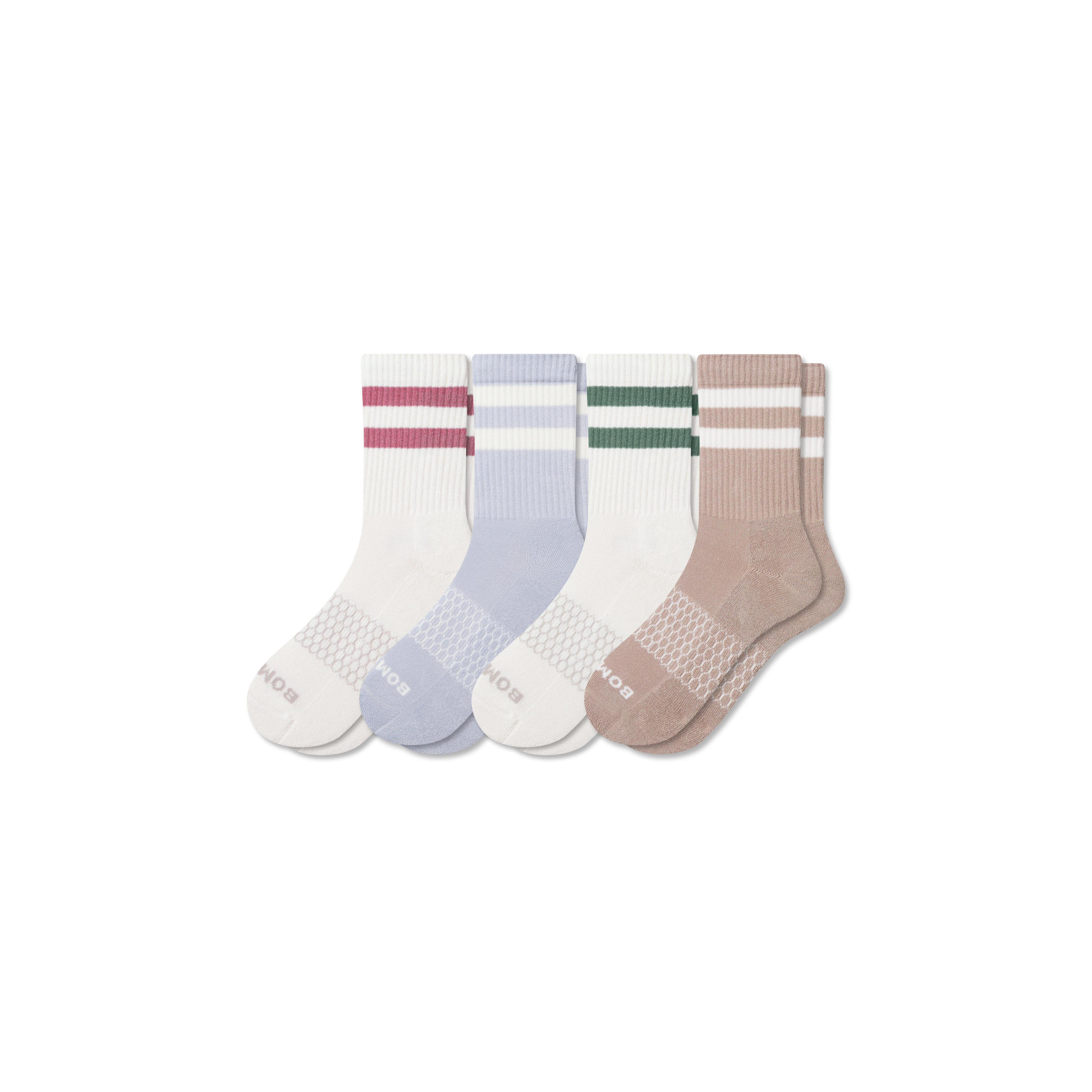 Women's Vintage Stripes Half Calf Sock 4-Pack - Bombas