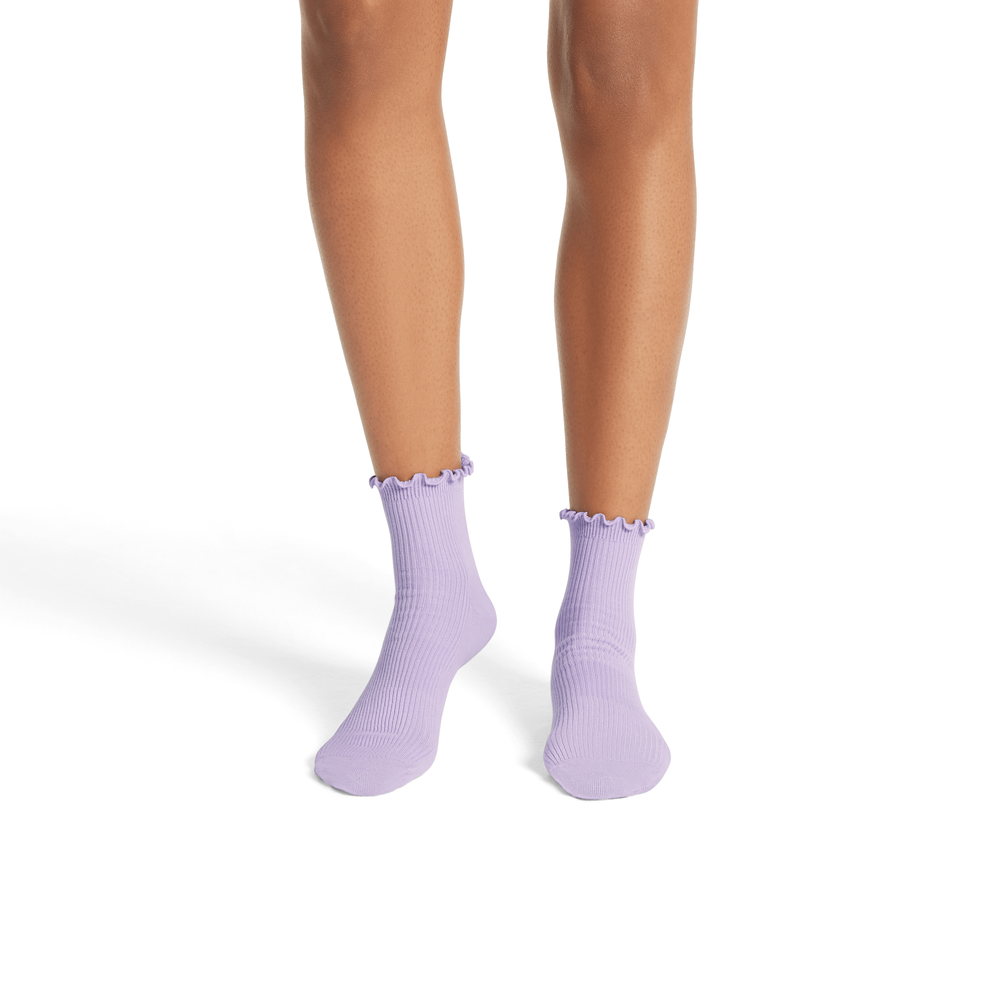 Women's Frilly Rib Quarter Socks - Bombas