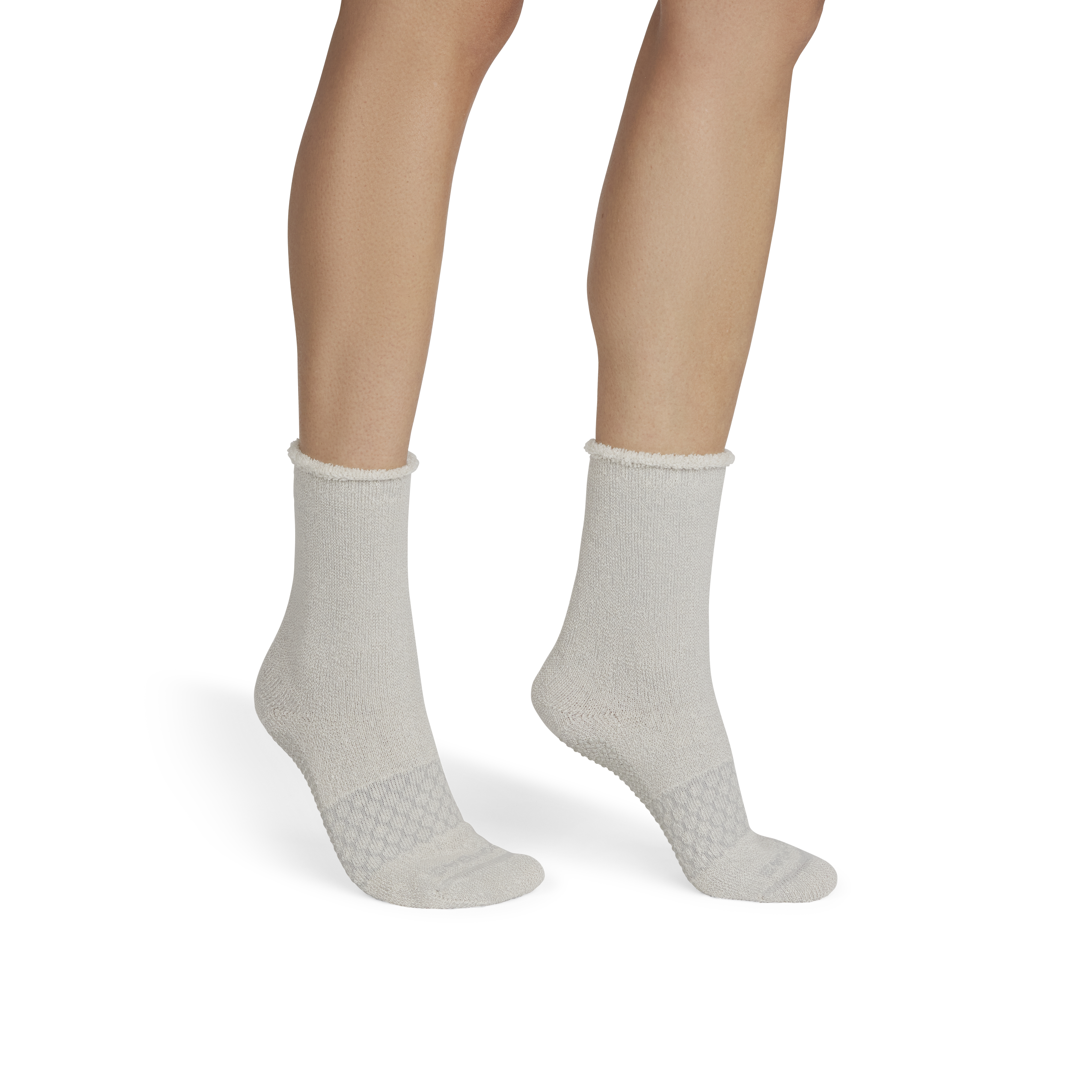 Women’s Roll-Top Merino Blend Gripper House Sock - Bombas