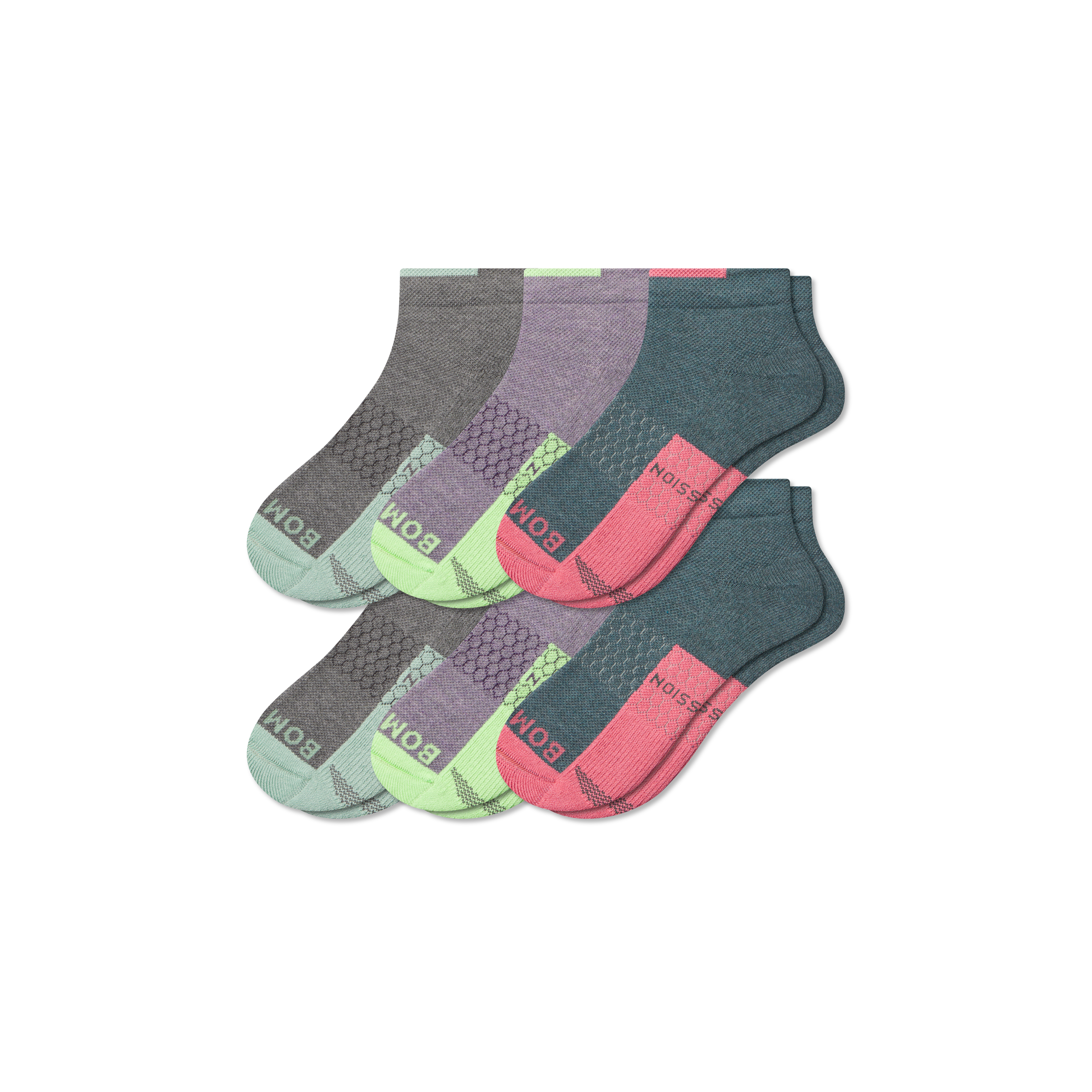 Women's Performance Compression Ankle Sock 6-Pack - Bombas