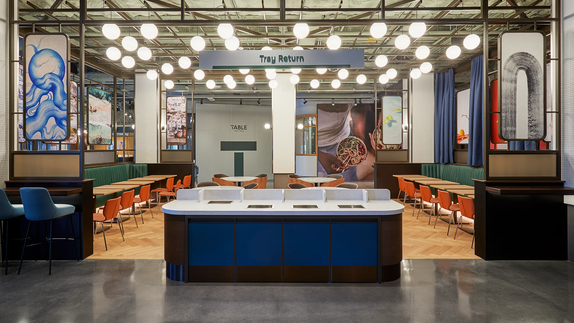 CIBC Square TABLE Food Hall - We’re D.PE