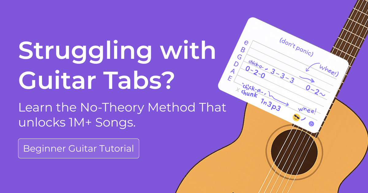 Struggling with Guitar Tabs? Learn the No-Theory Method That Unlocks 1M ...