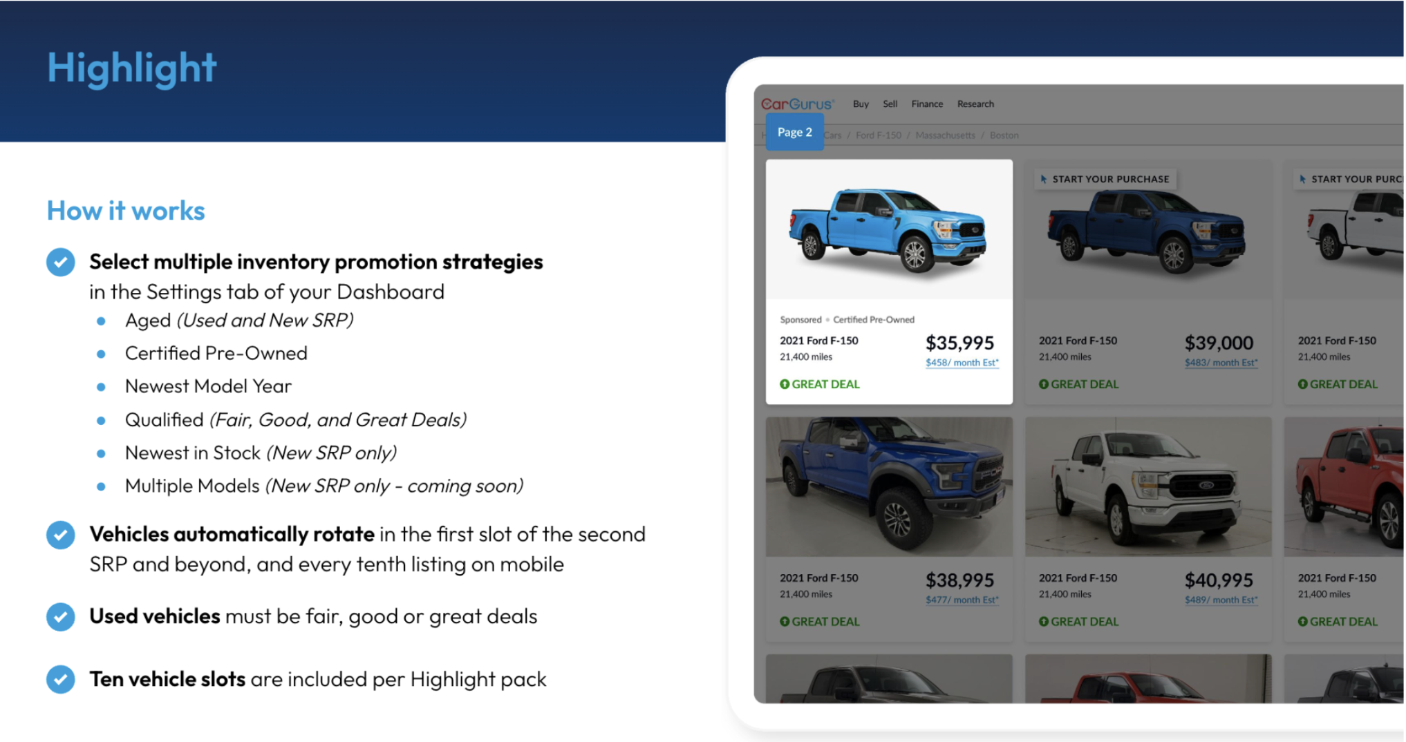 Dealer Resource Center