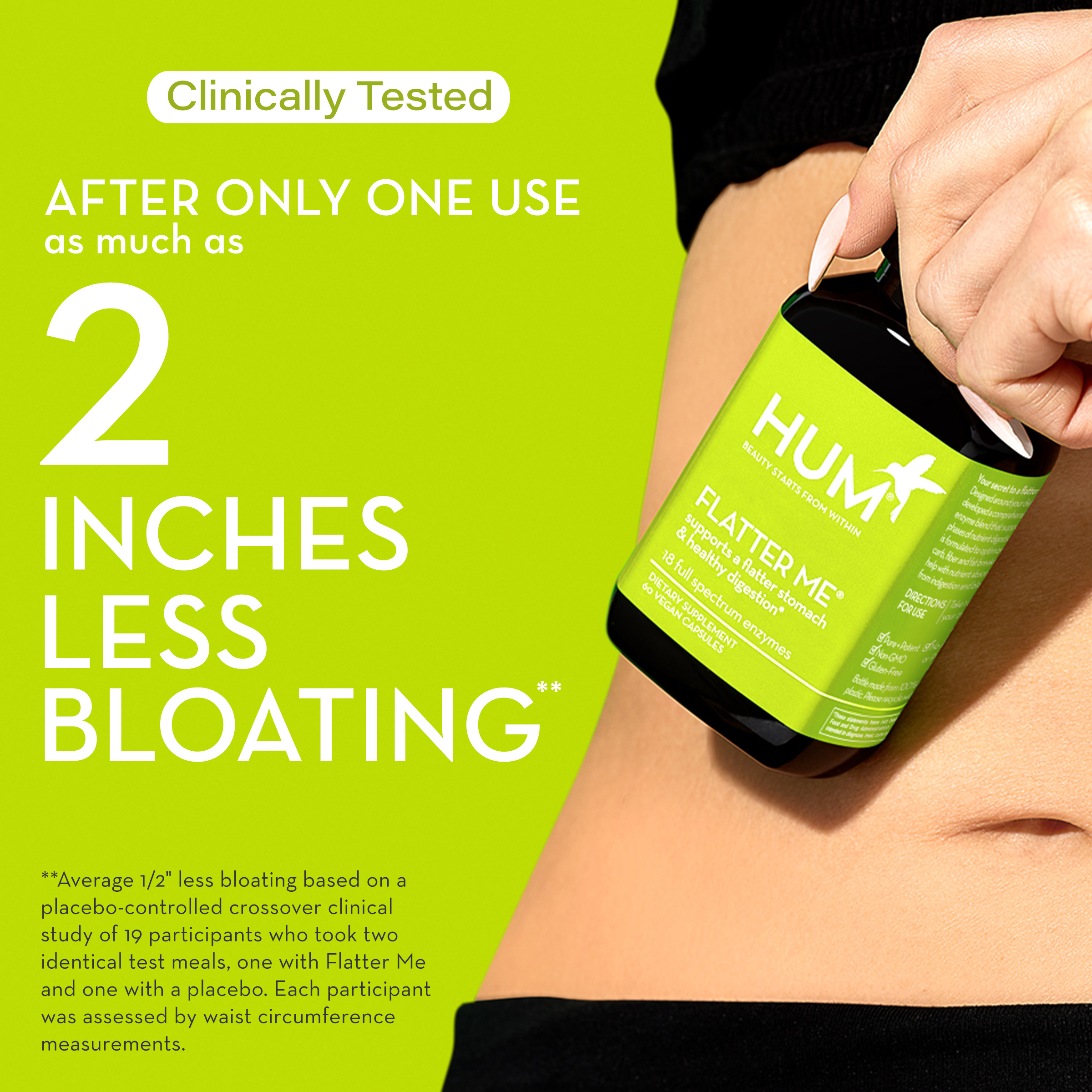 Digestive Enzyme - Flatter Me - HUM Nutrition