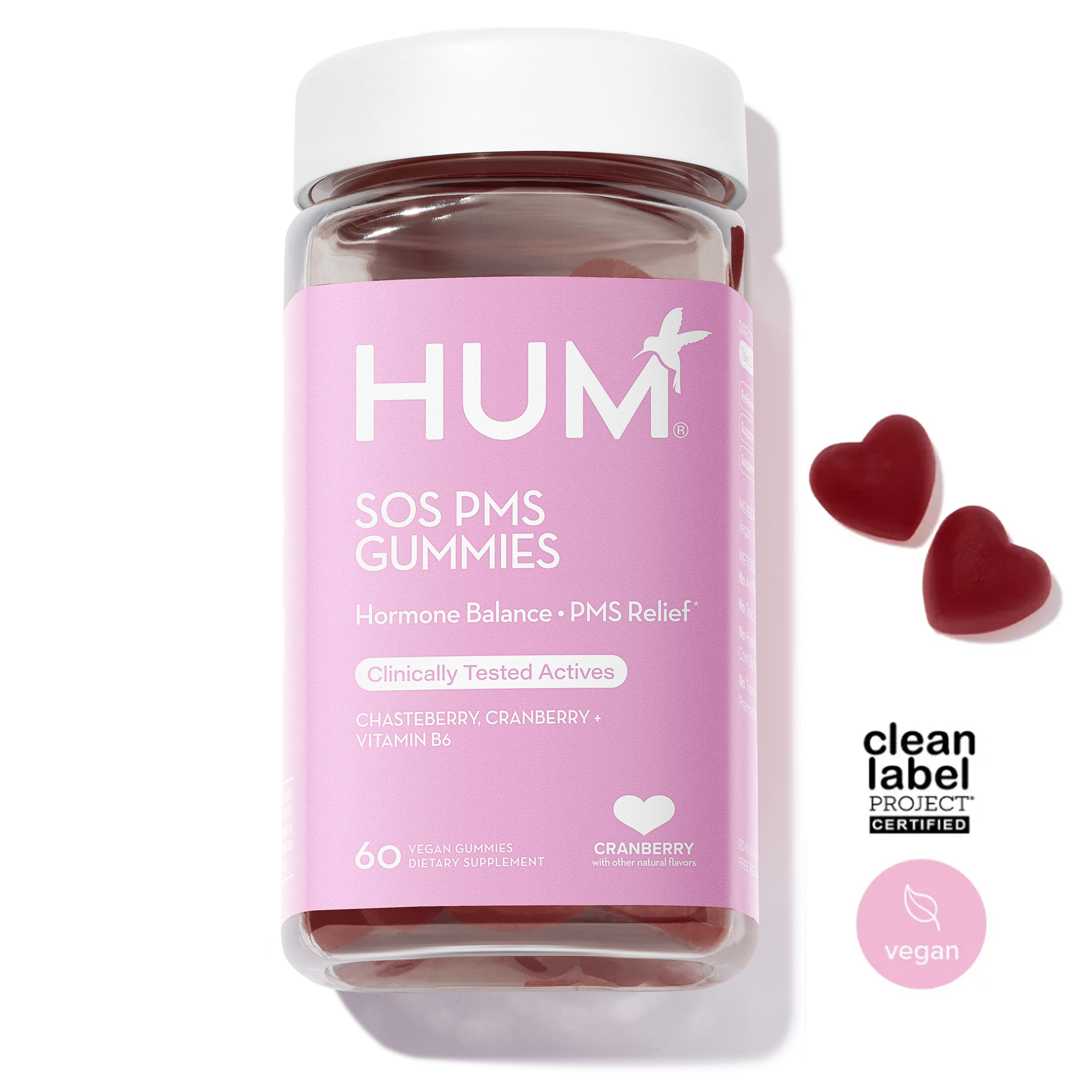 SOS PMS Gummies | PMS Symptoms Relief - HUM Nutrition