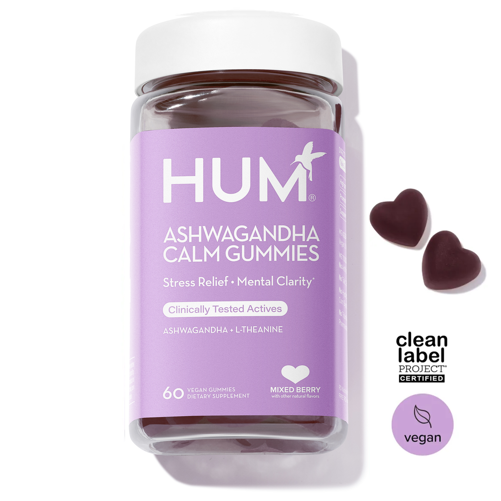 Ashwagandha Calm Gummies | Ashwagandha Stress Gummies - HUM Nutrition ...