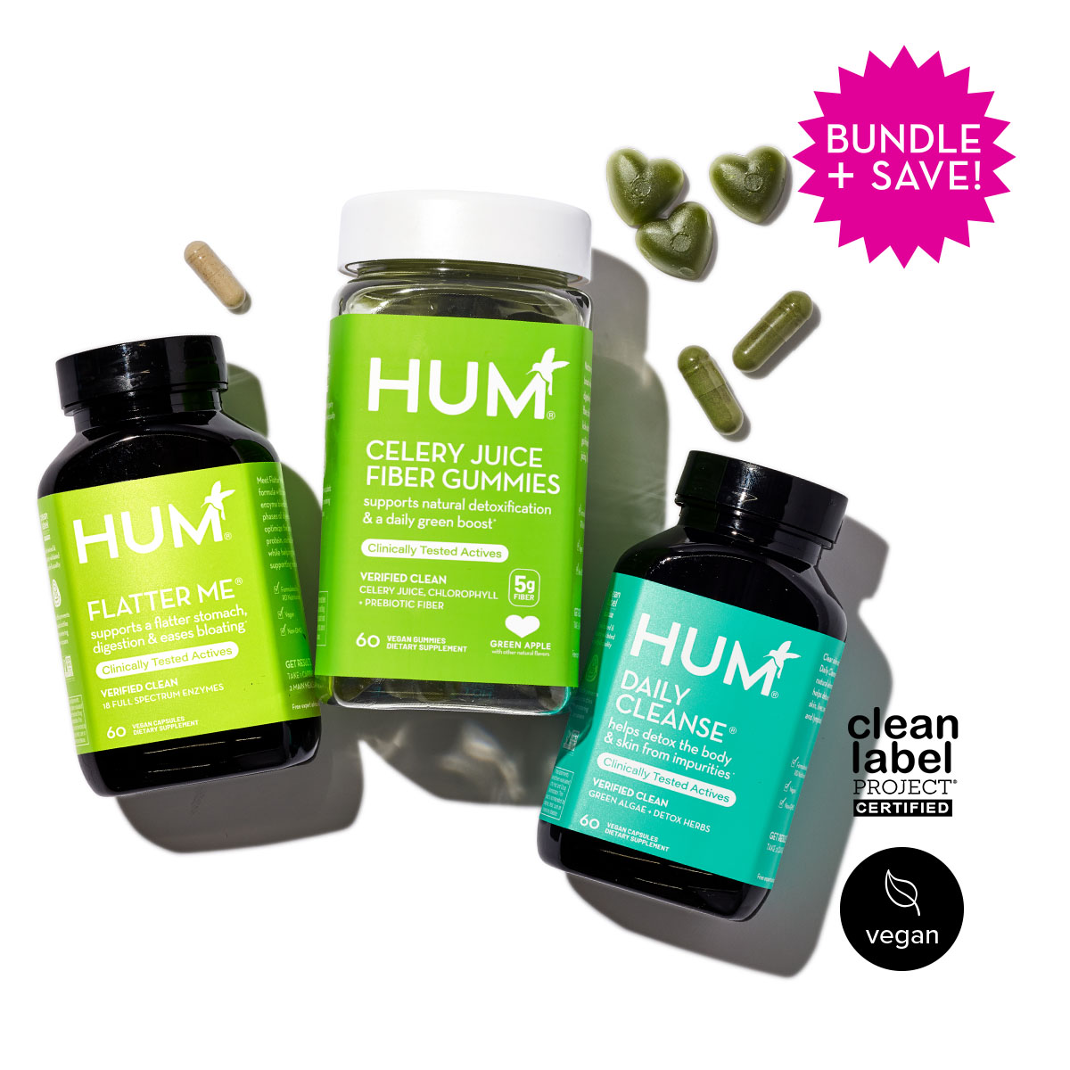 Green Detox Bundle | For digestion, gut health and detox - HUM ...