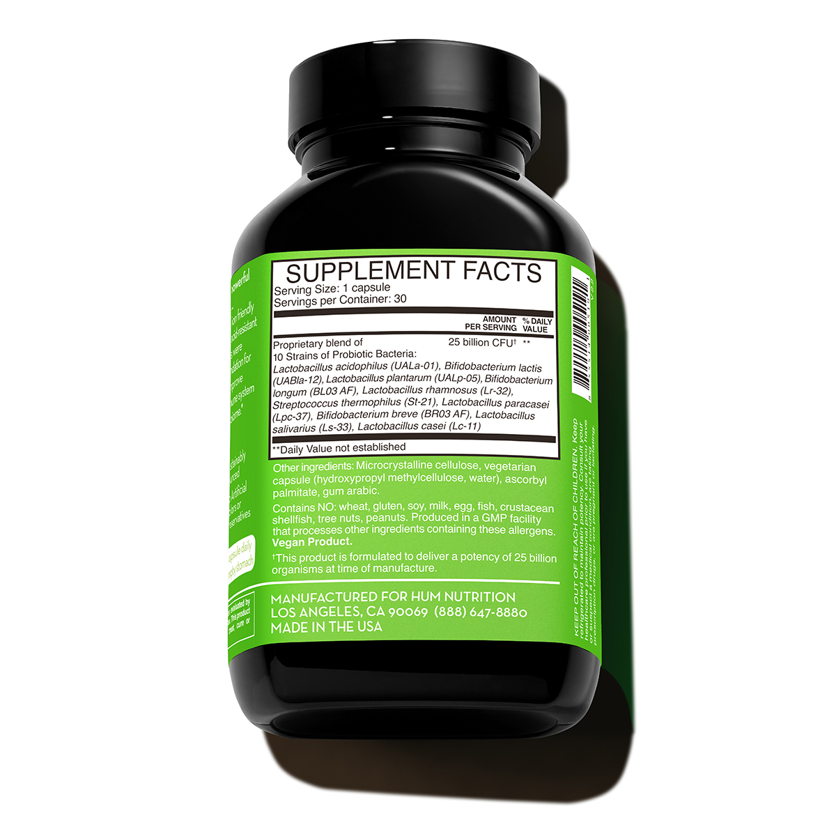 Skin Probiotic - Gut Instinct - HUM Nutrition