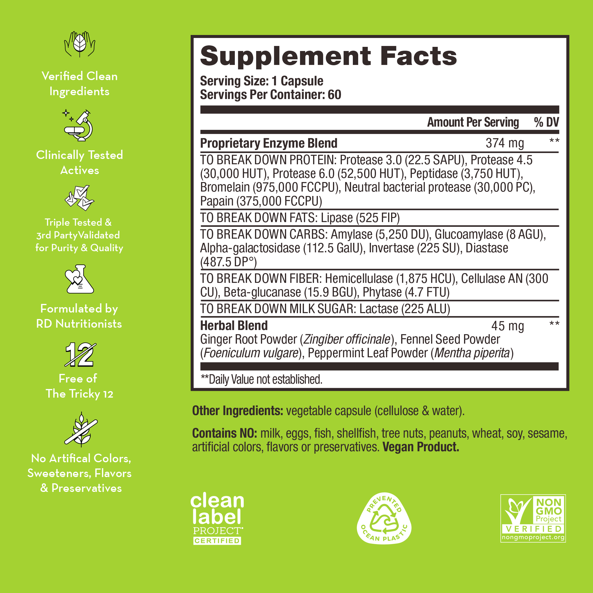 Flatter Me Extra Strength | Extra Strength Bloat Relief - HUM Nutrition