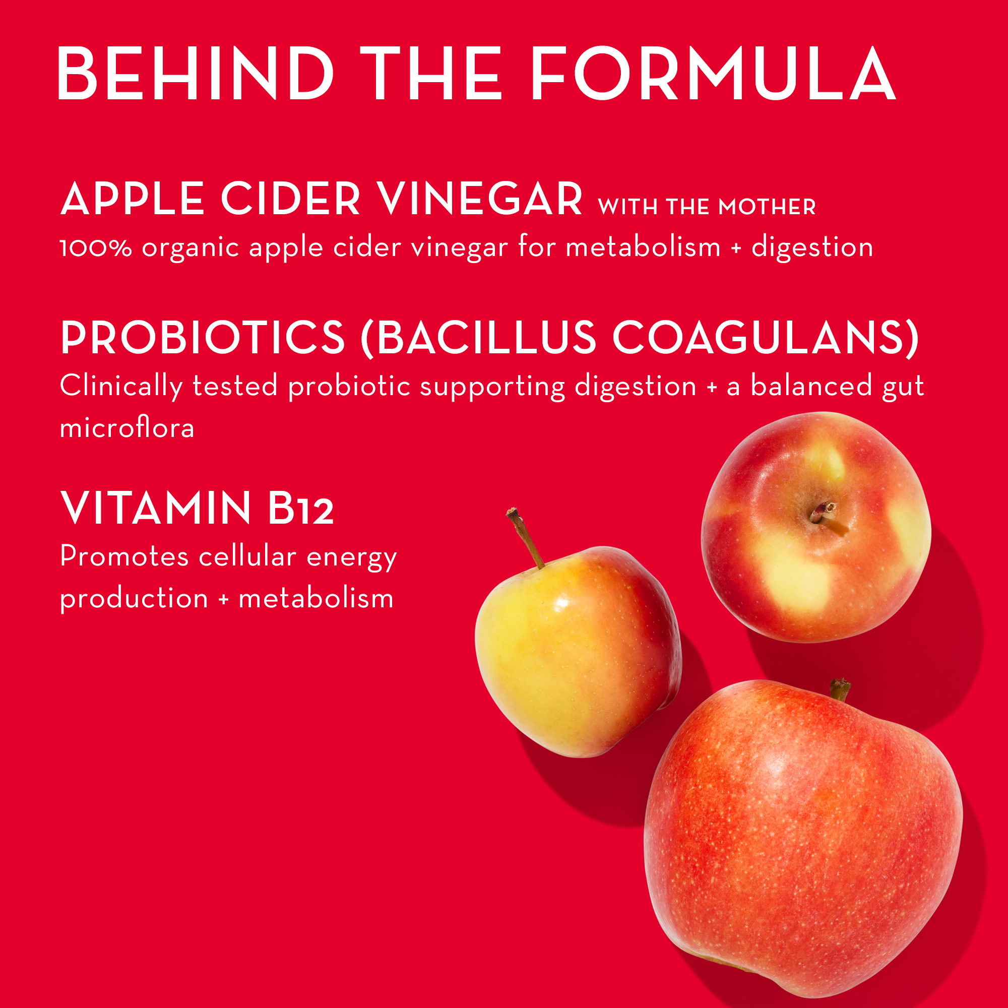 Pro ACV Gummies | Supports Gut Health, Metabolism, Digestion - HUM ...