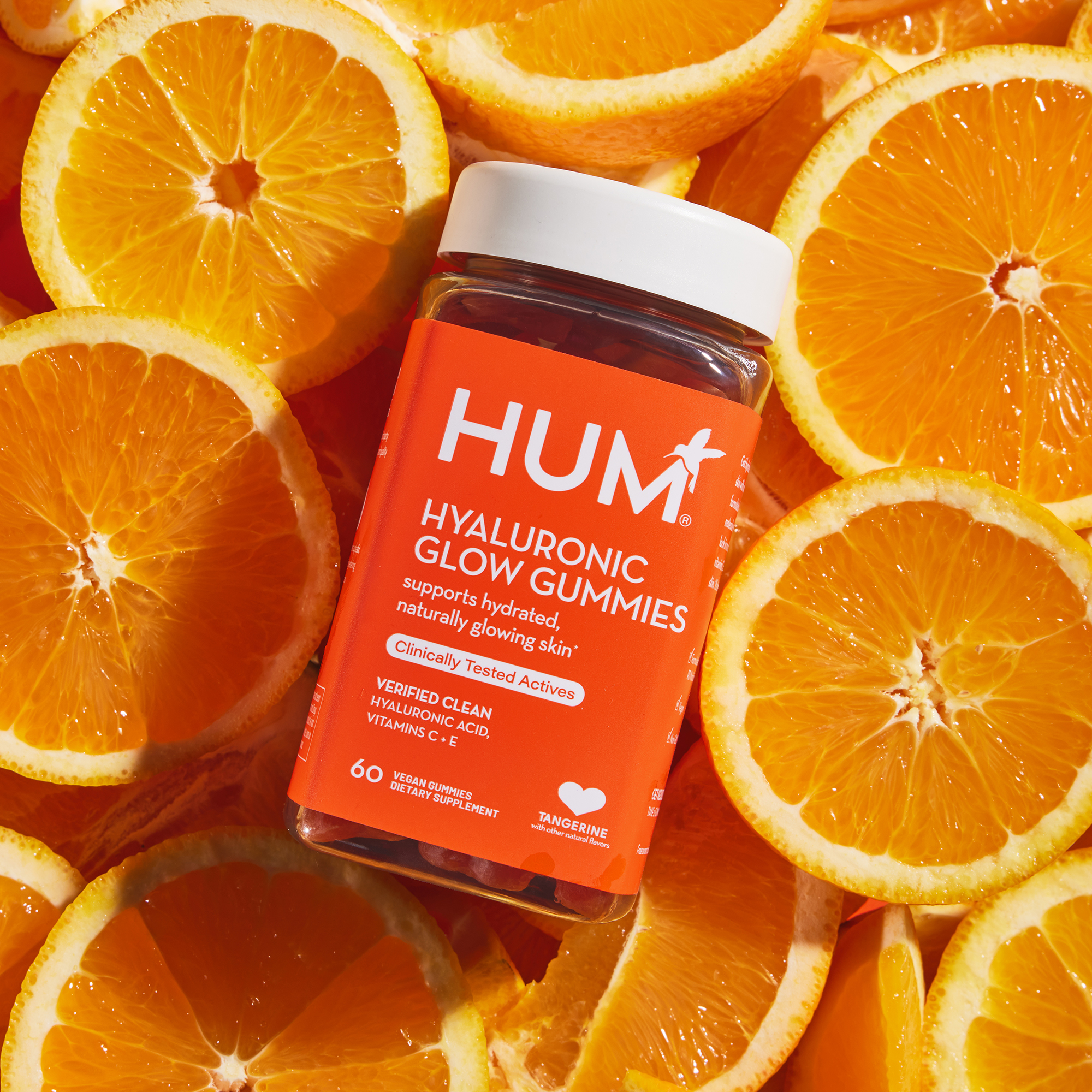 Vegan Gummy for Skin Hydration - Hyaluronic Glow Gummies - HUM Nutrition
